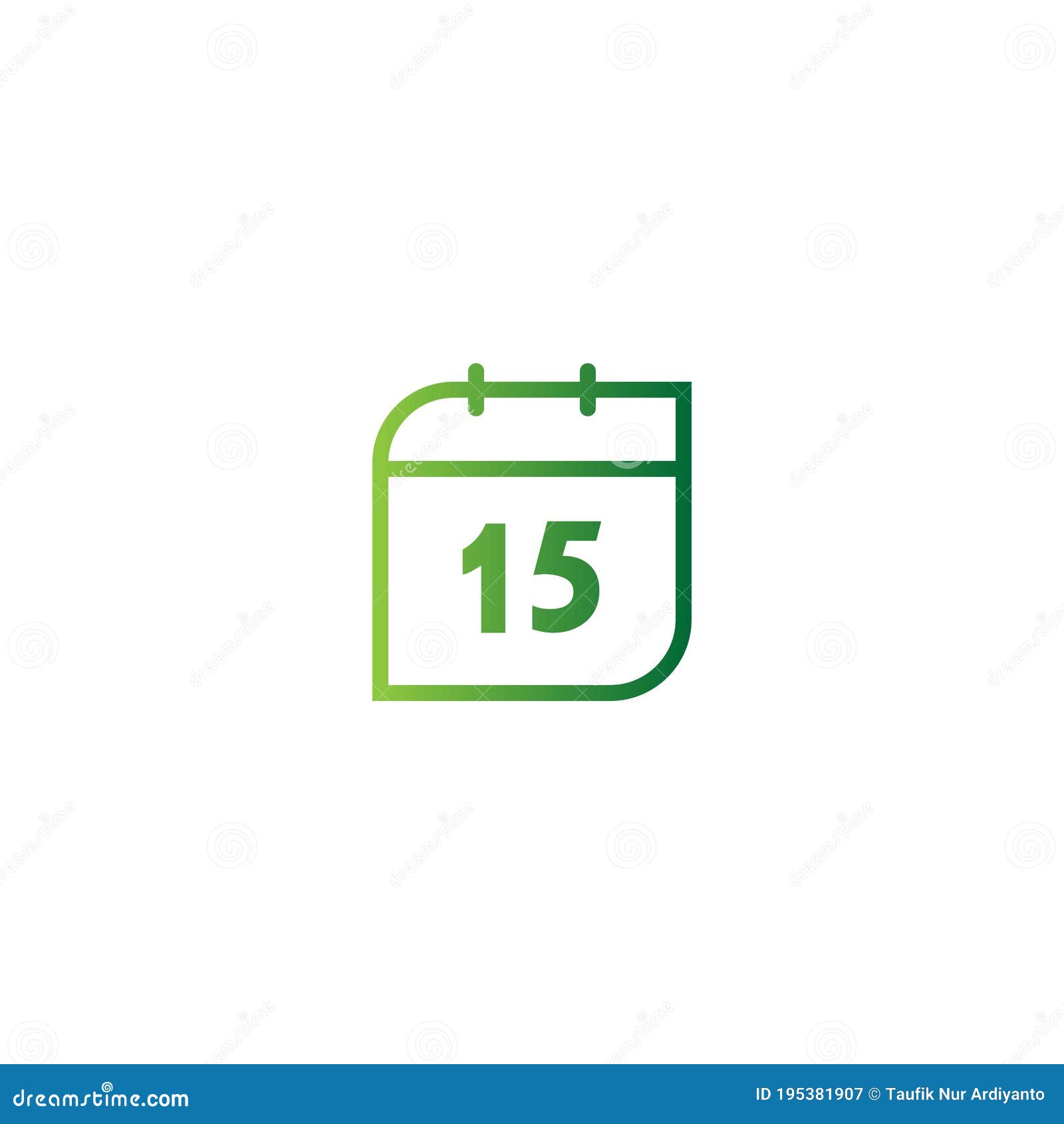 Vector De Icono De Fecha De Calendario Ilustración del Vector ...