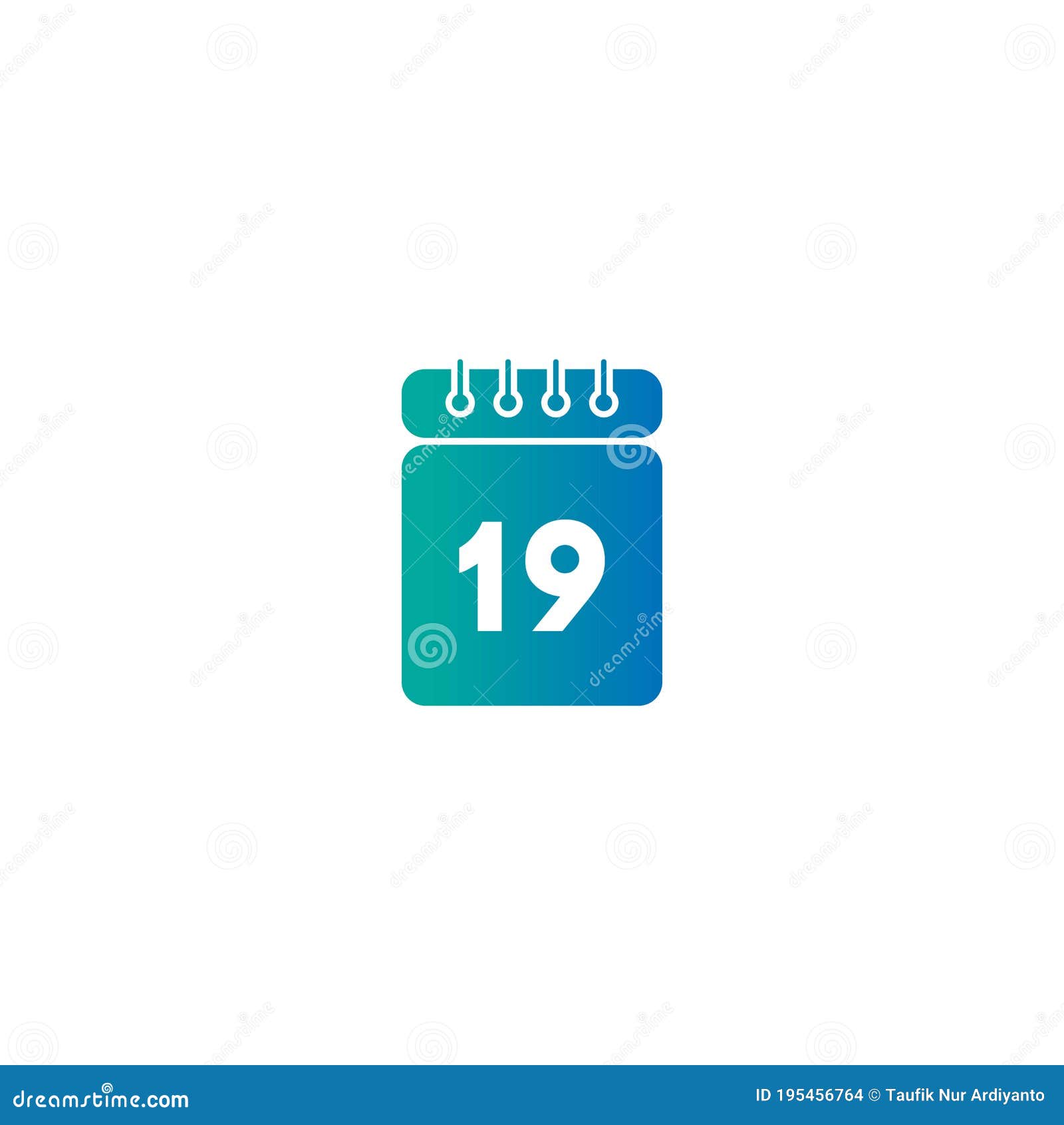 Vector De Icono De Fecha De Calendario Stock de ilustración ...