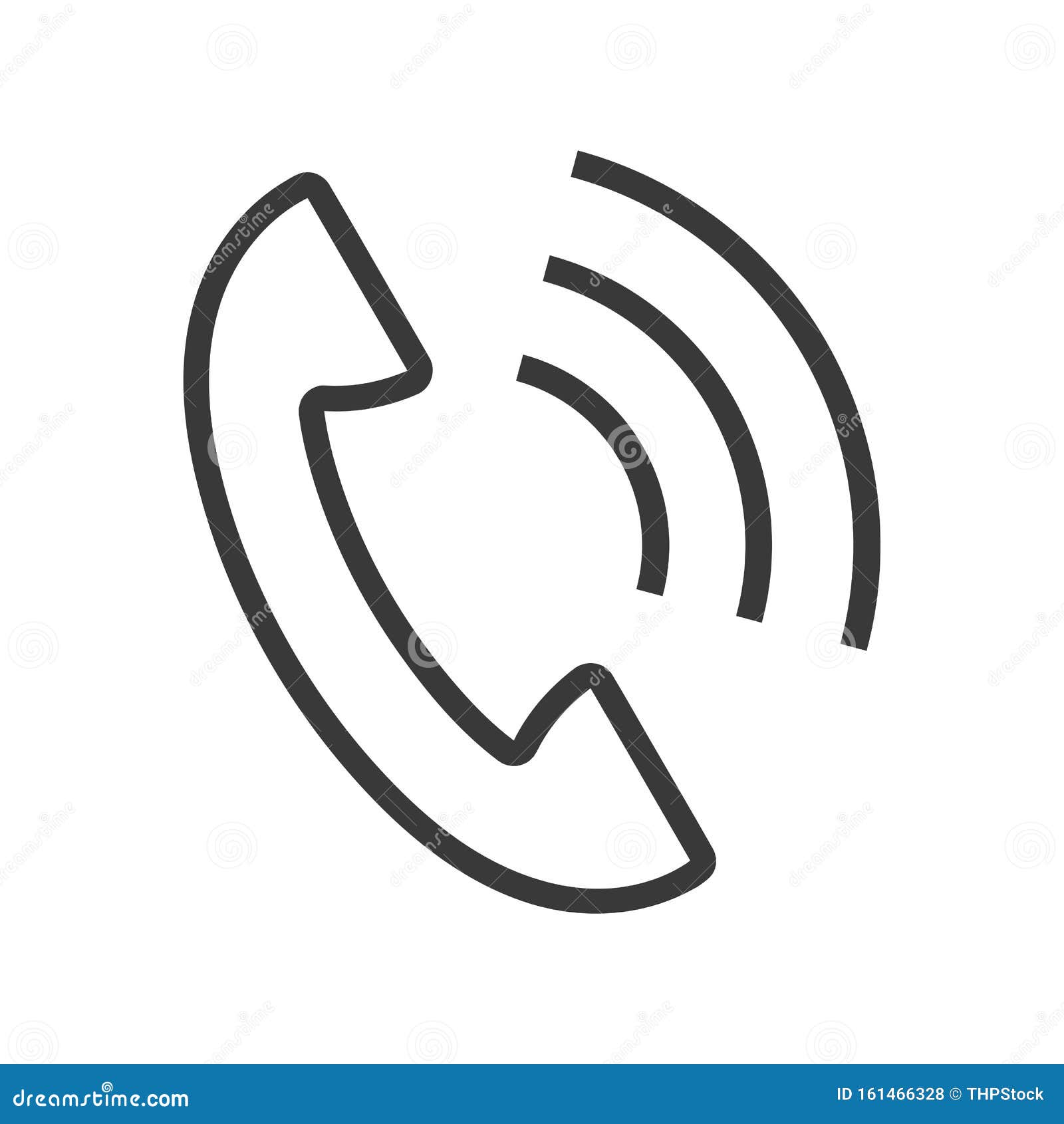 Vector De Iconos De Llamada Ilustración del Vector - Ilustración de ...