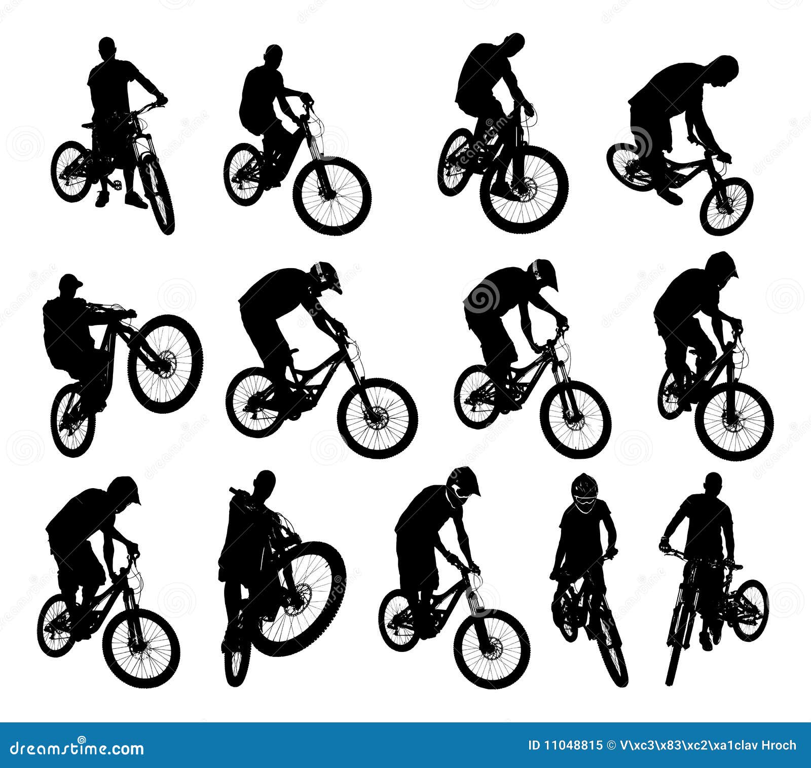 Vector de la bicicleta ilustración del vector. Ilustración de bici ...