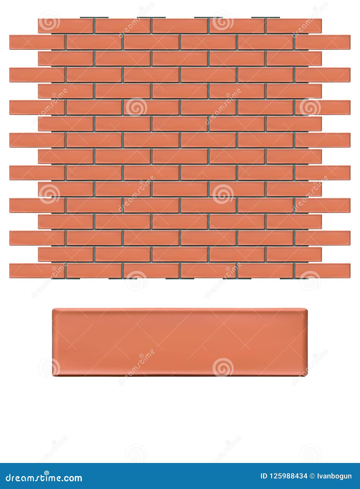 Vector De La Pared De Ladrillos Ilustración del Vector - Ilustración de ...