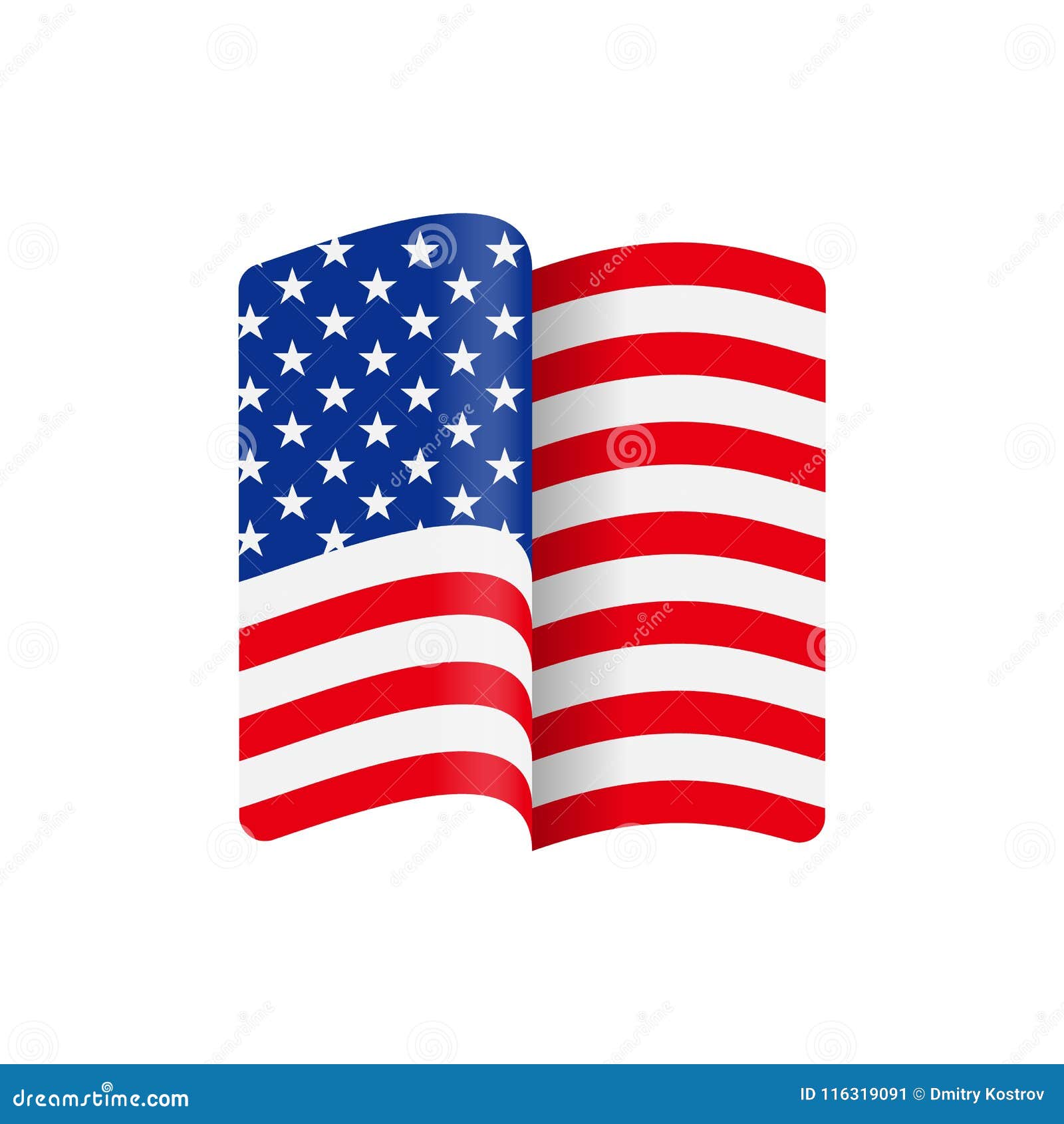 Vector De Las Banderas EPS 10 Ilustración del Vector - Ilustración de ...