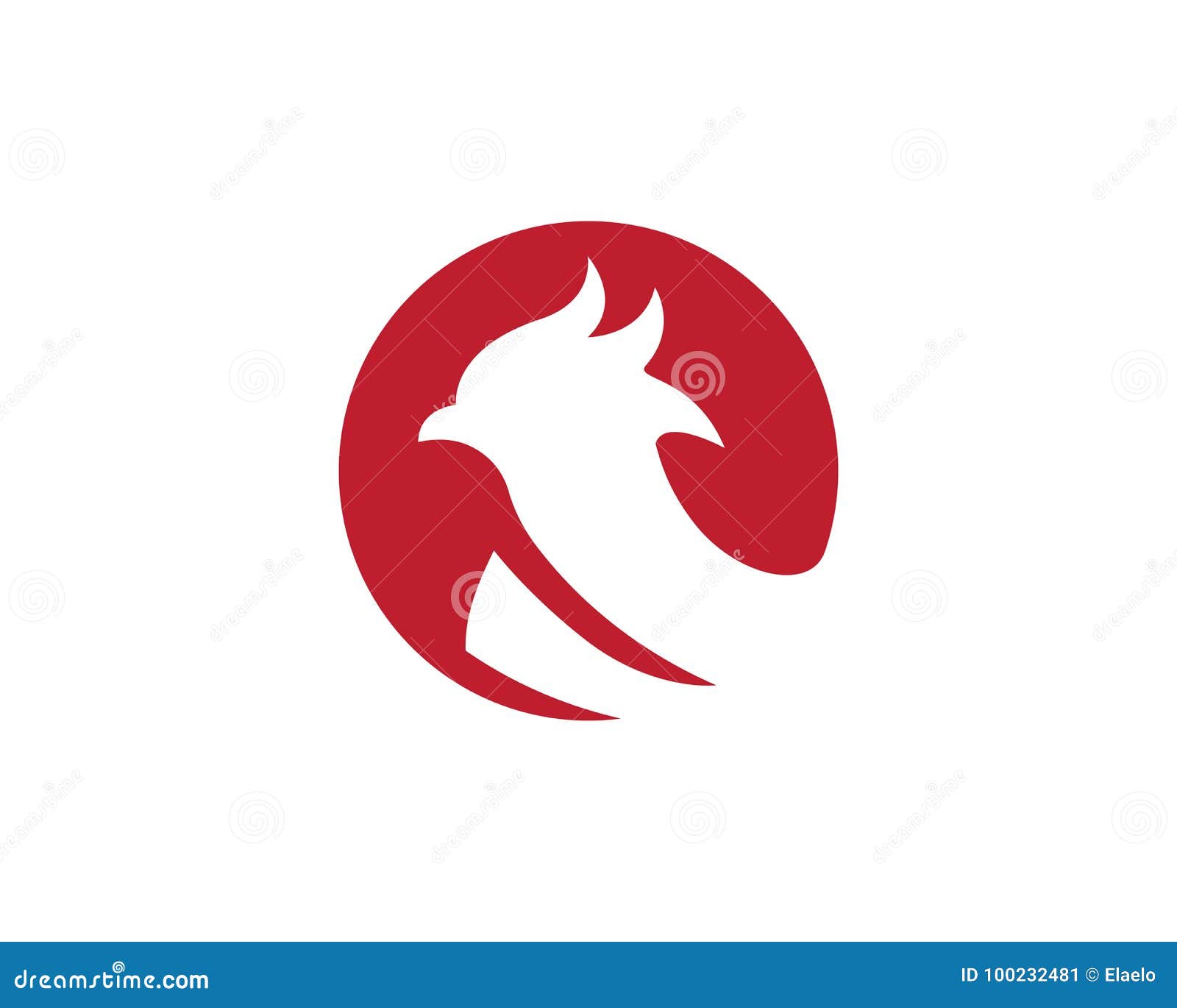 Vector De Logo Template Del Gallo Ilustración del Vector - Ilustración ...