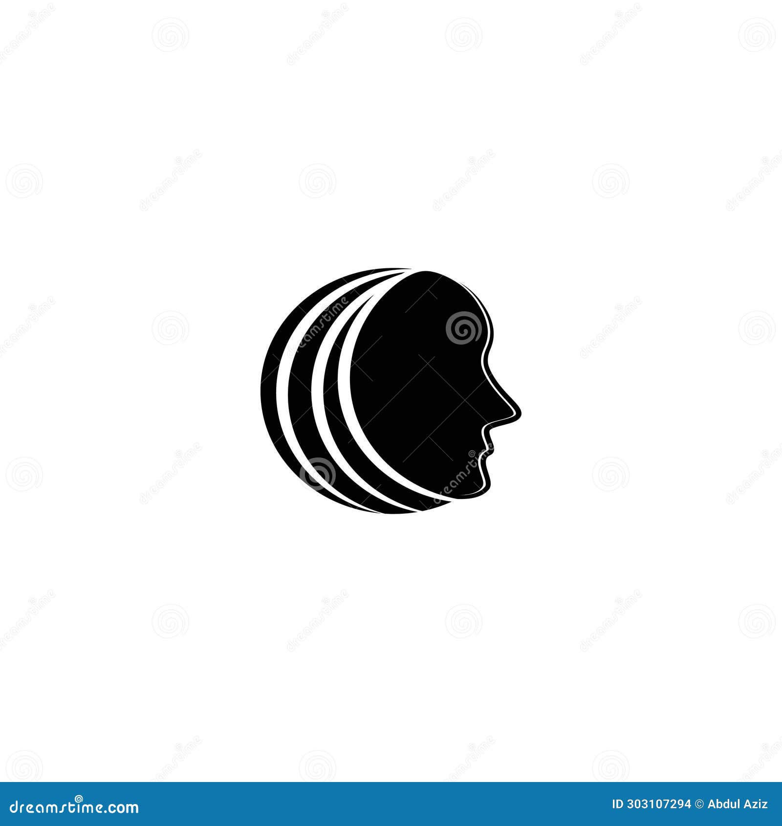 Vector De Logotipo De Icono De Cara Ilustración del Vector ...