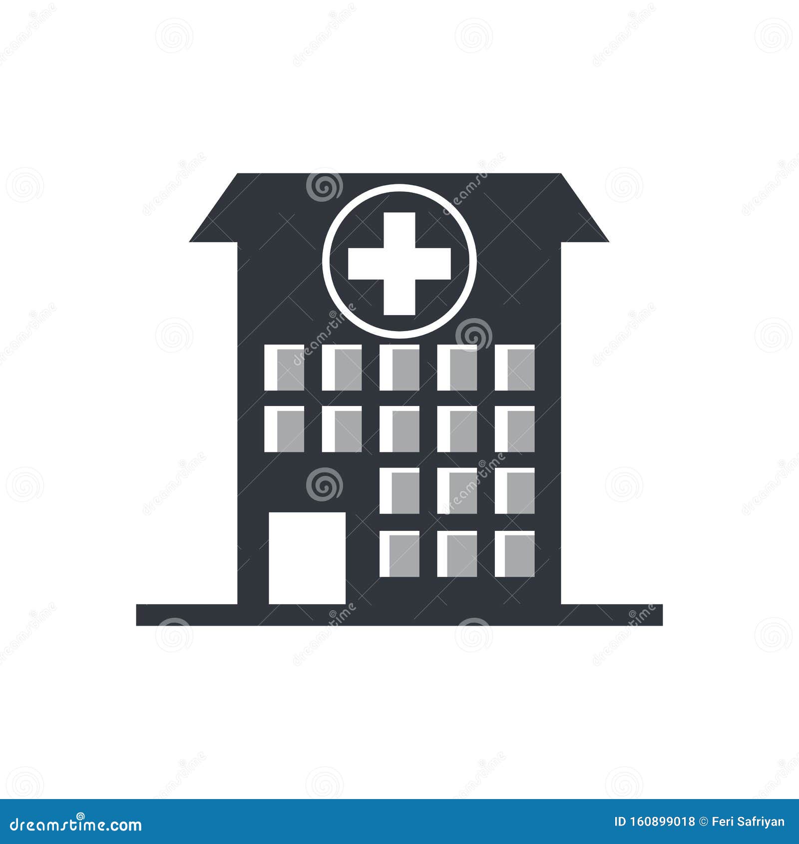Vector De Plantilla De Logotipo Del Hospital Ilustración del Vector ...