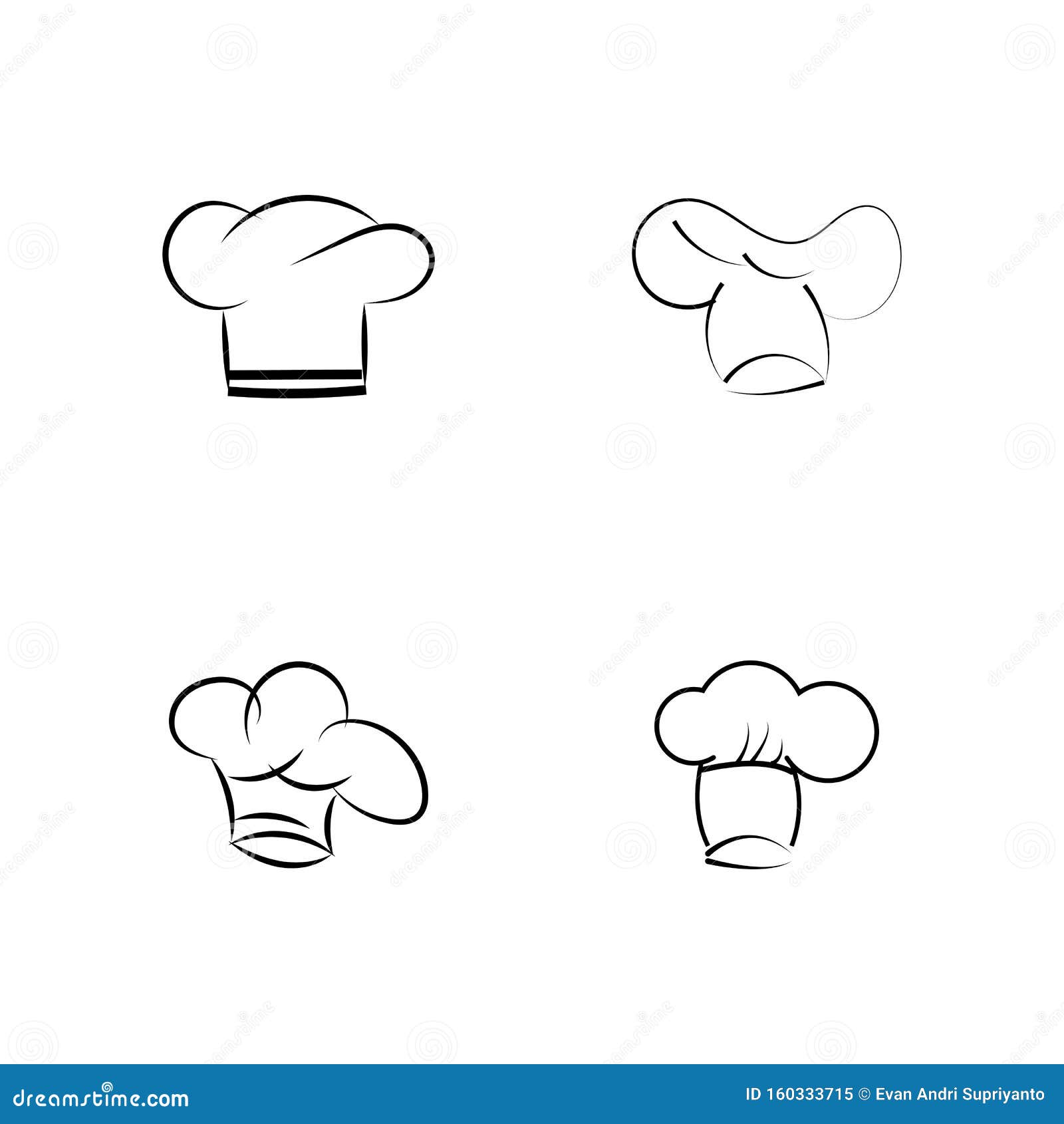 Vector De Plantilla De Logotipo De Sombrero Chef Ilustración del Vector ...