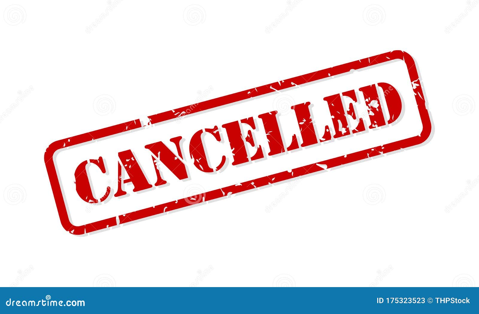 Vector De Sello De Goma Cancelado Ilustración del Vector - Ilustración ...