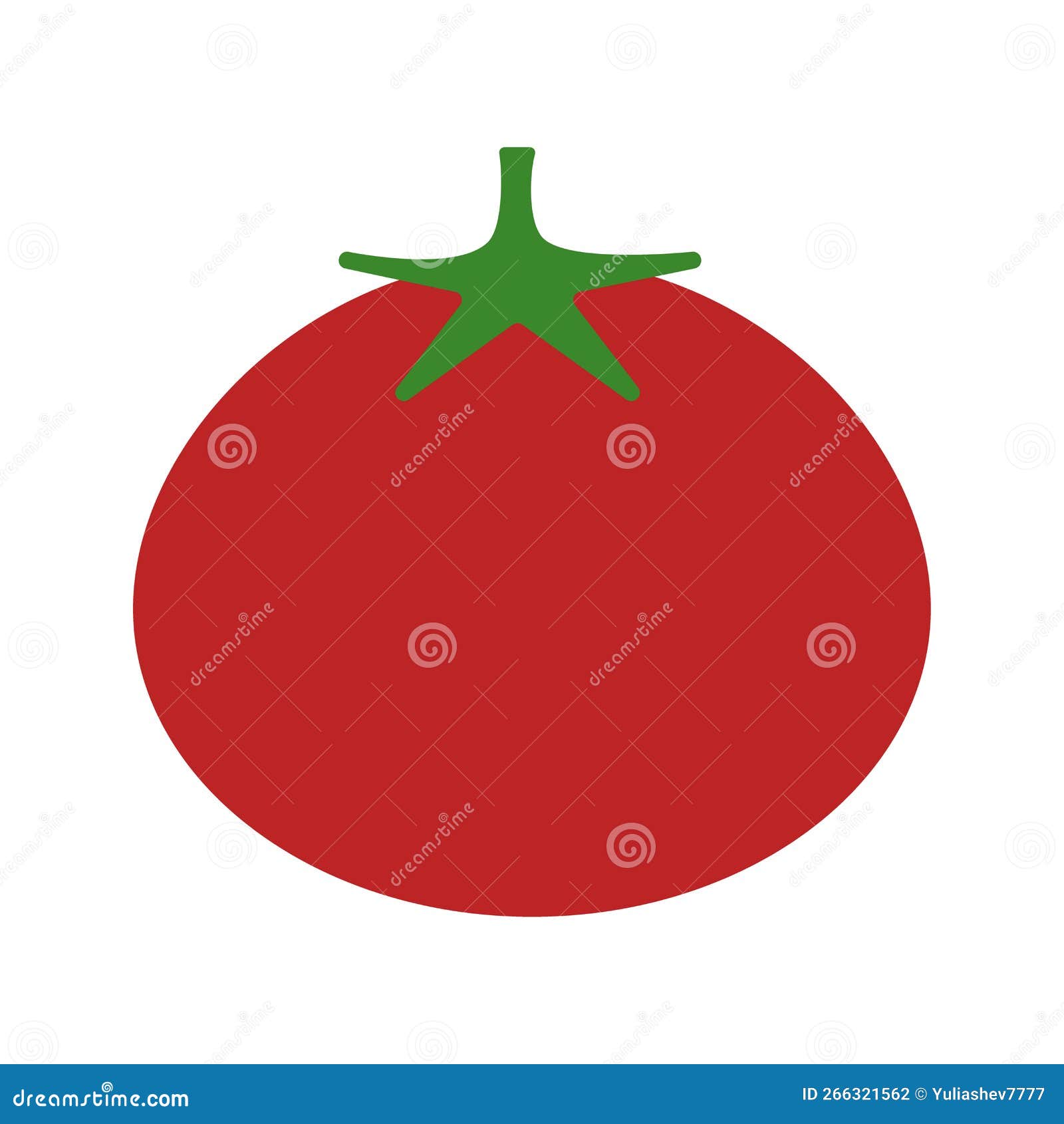 Vector de tomate ilustración del vector. Ilustración de redondeado ...