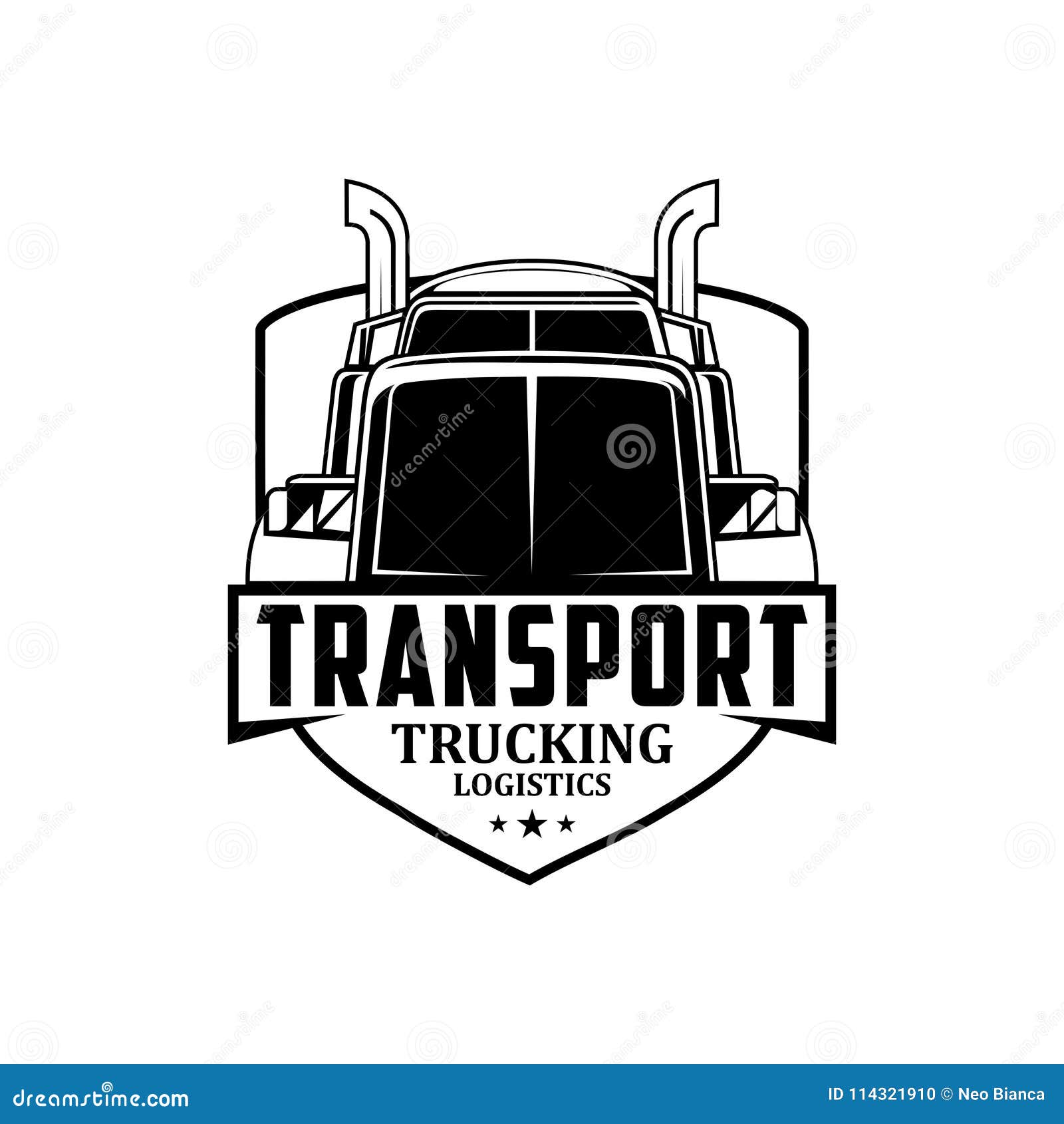 Vector De Trueque Del Logotipo De La Logística Del Transporte ...