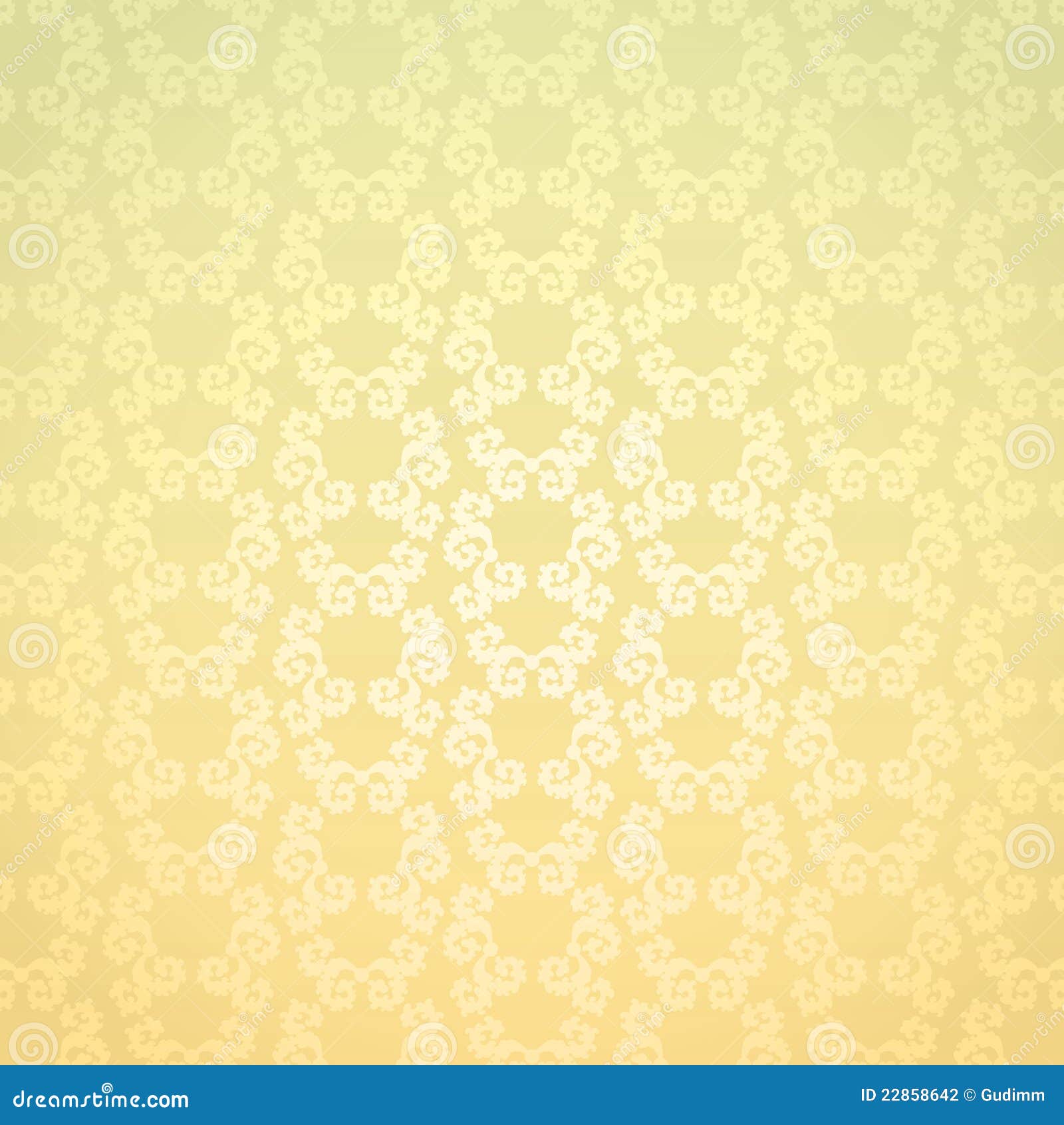 Vector Decorative Golden Background Stock Vector - Illustration of ...