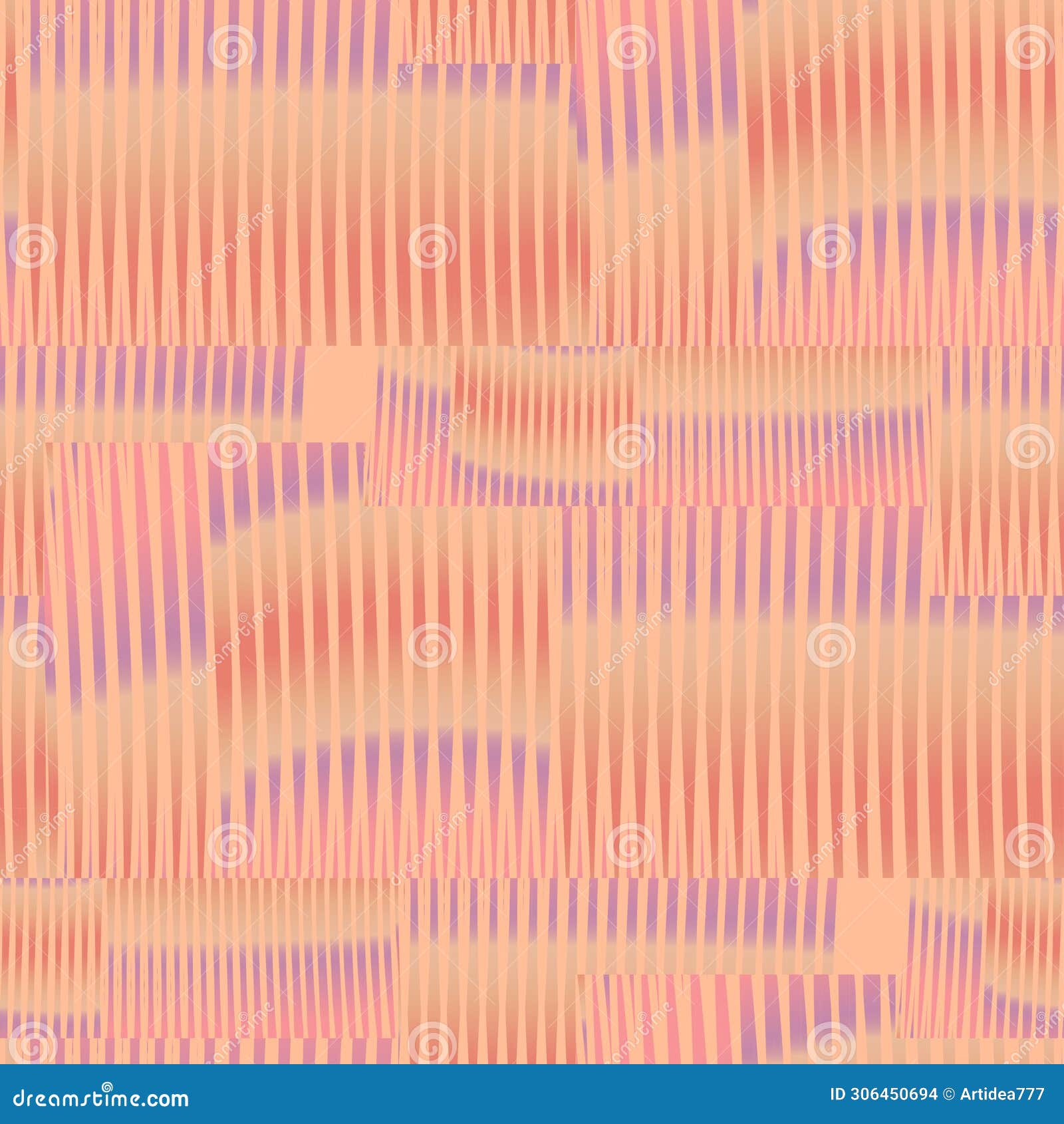 Vector Degrade Effect Geometric Seamless Pattern Peacn Fuzz. Stock ...