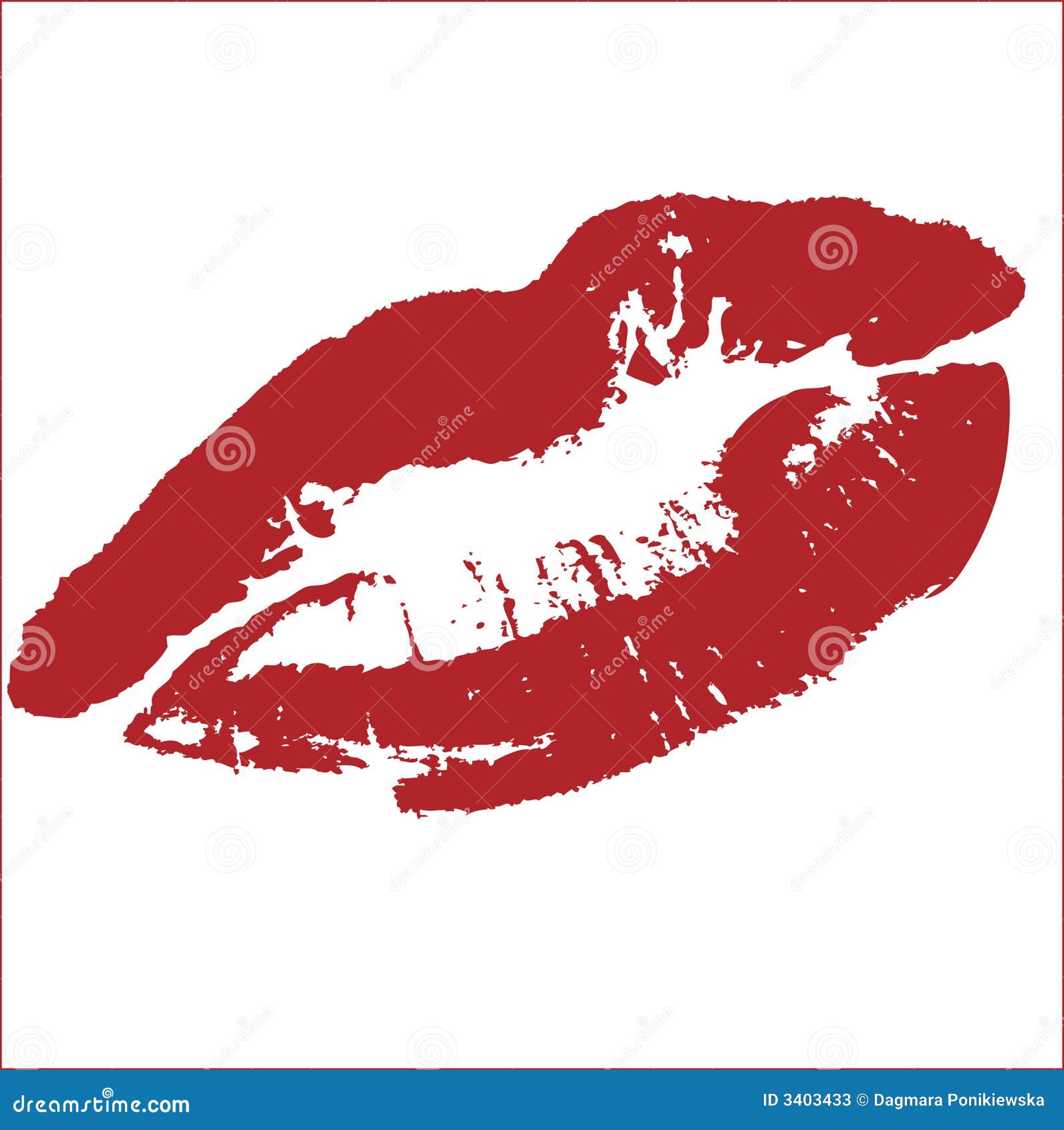 VECTOR DEL BESO stock de ilustración. Ilustración de valentina - 3403433