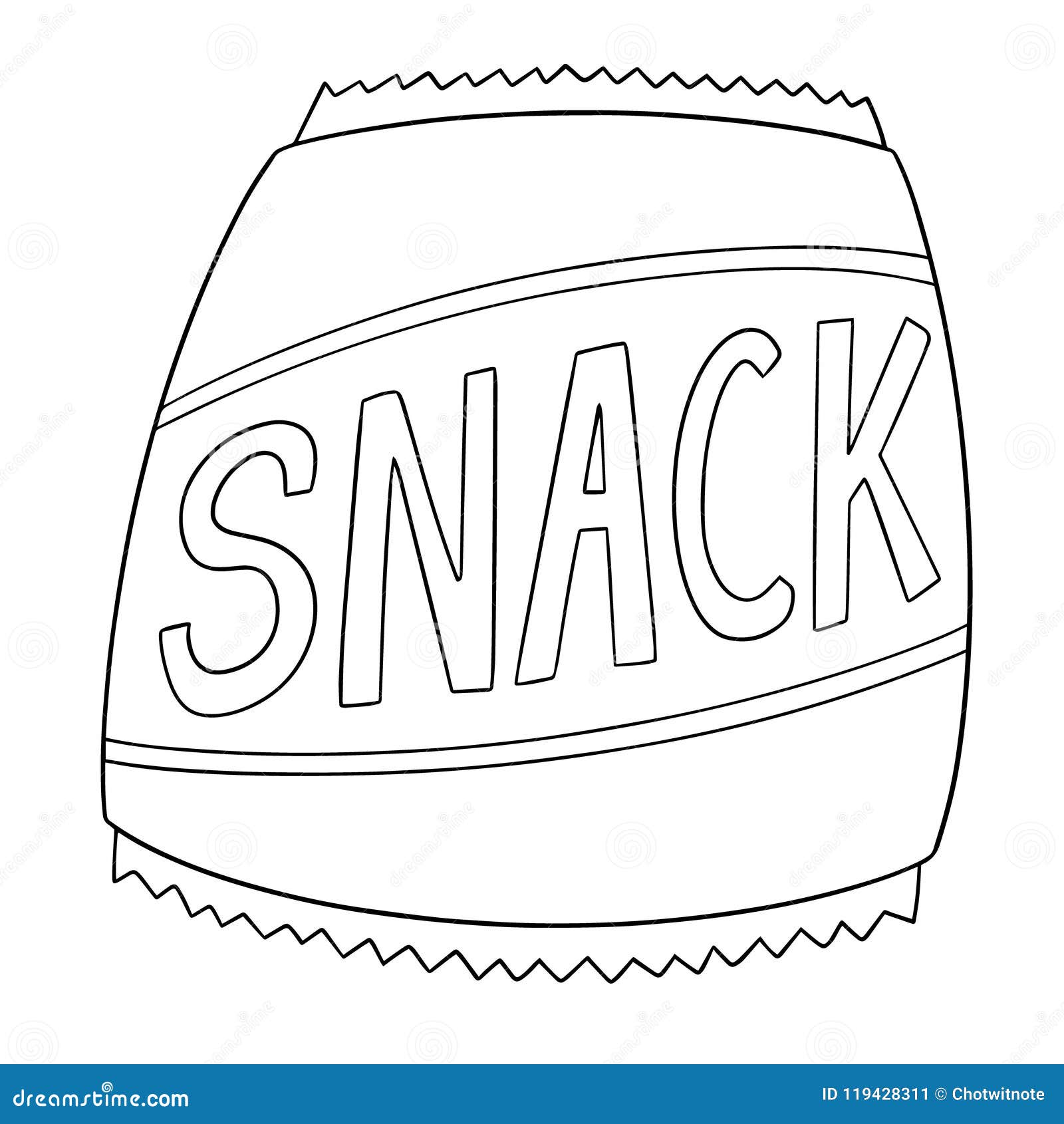 Vector del bocado ilustración del vector. Ilustración de ilustraciones ...