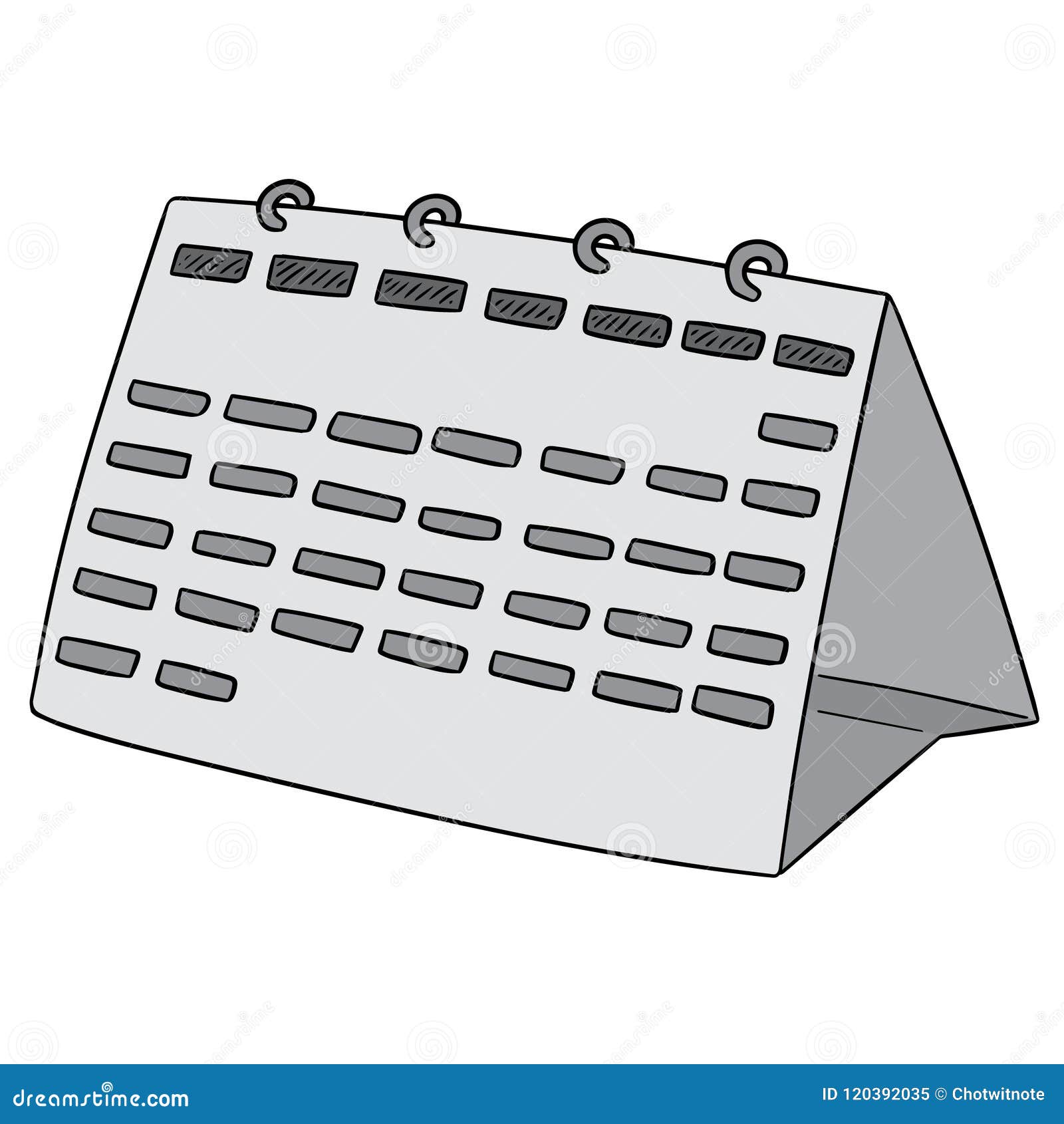 Vector del calendario ilustración del vector. Ilustración de bosquejo ...