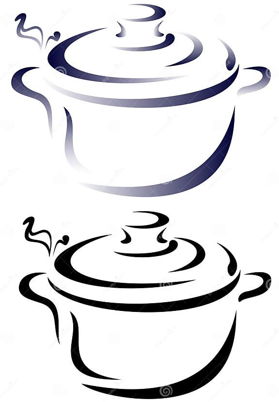 Vector del cazo ilustración del vector. Ilustración de arte - 20644957