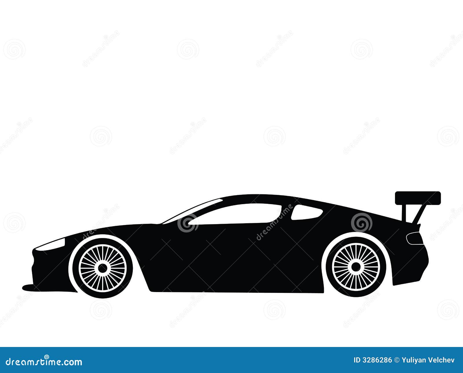 Vector del coche deportivo ilustración del vector. Ilustración de ...