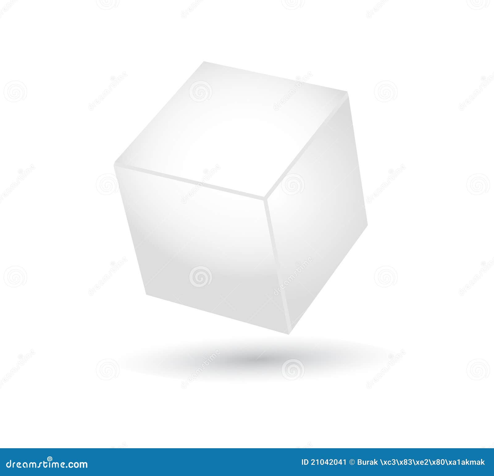 Vector Del Cubo Con El Efecto 3d Ilustración del Vector - Ilustración ...