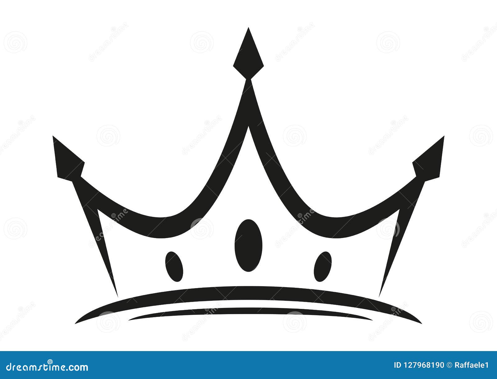 Vector Del Ejemplo De La Corona Ilustración del Vector - Ilustración de ...