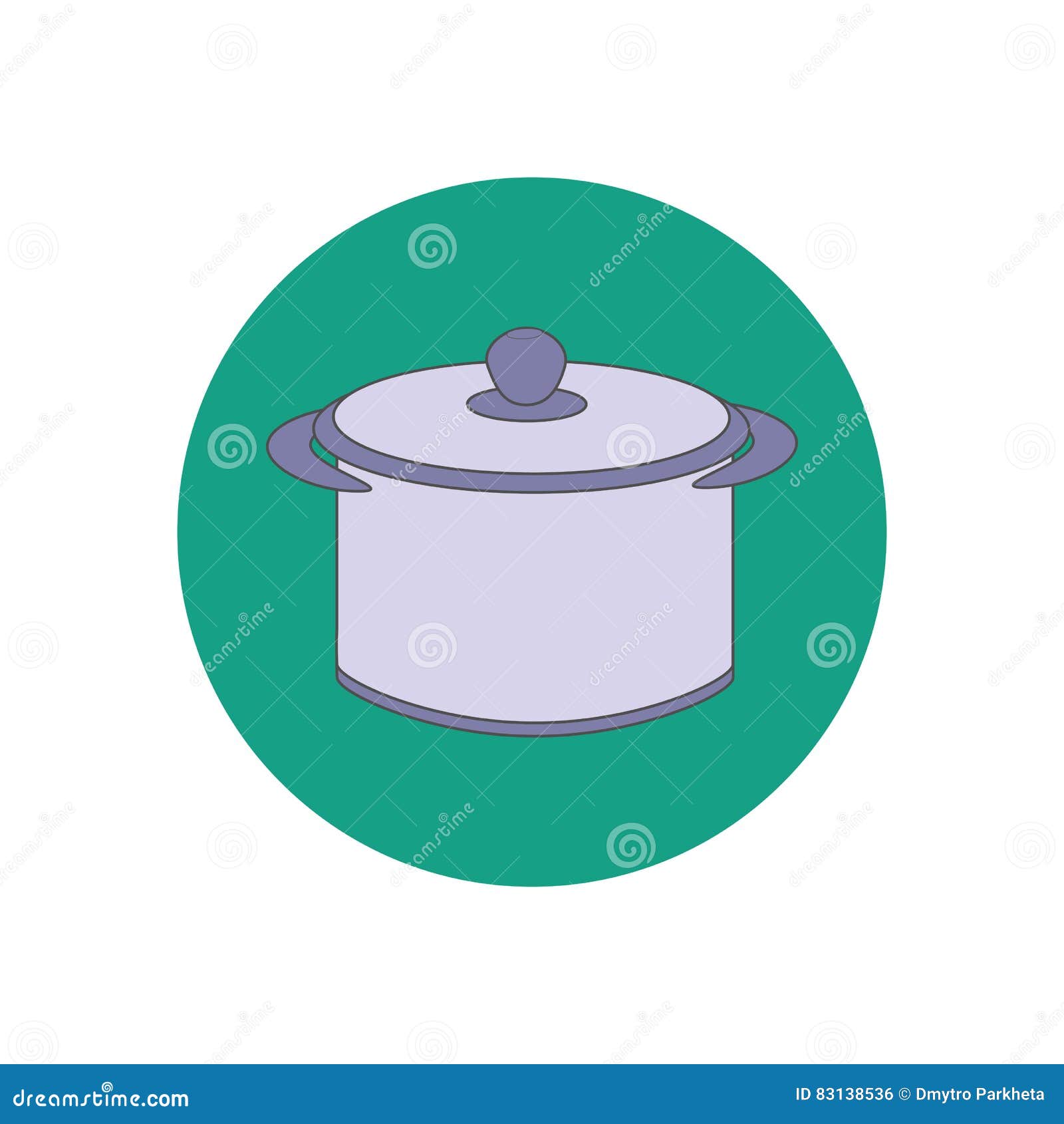 Vector Del Ejemplo Del Cazo Ilustración del Vector - Ilustración de ...