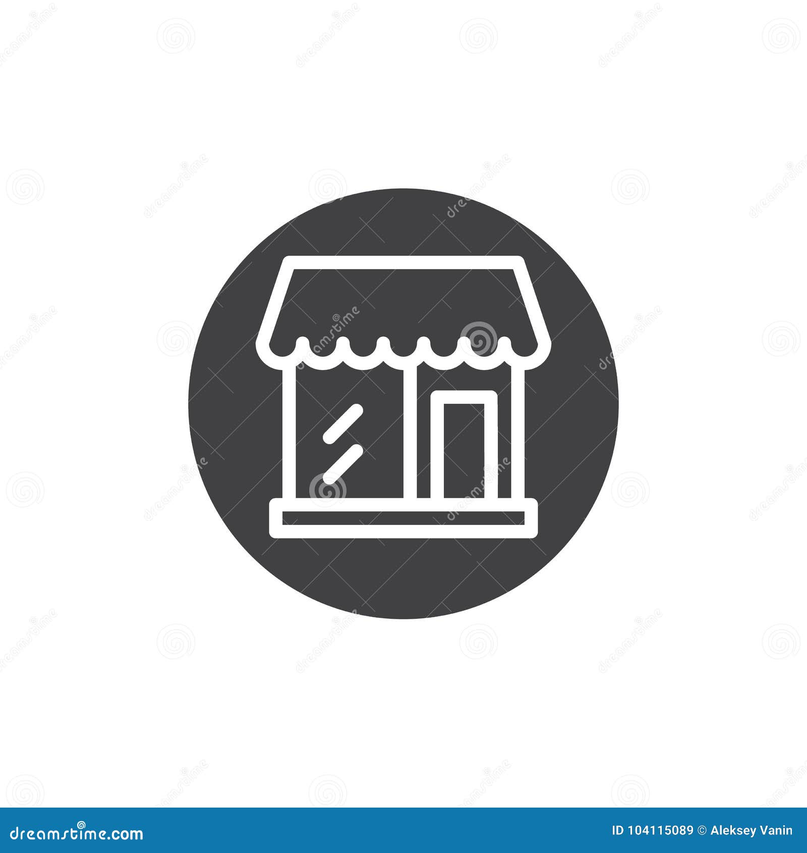 Vector Del Icono Del Colmado Ilustración del Vector - Ilustración de ...