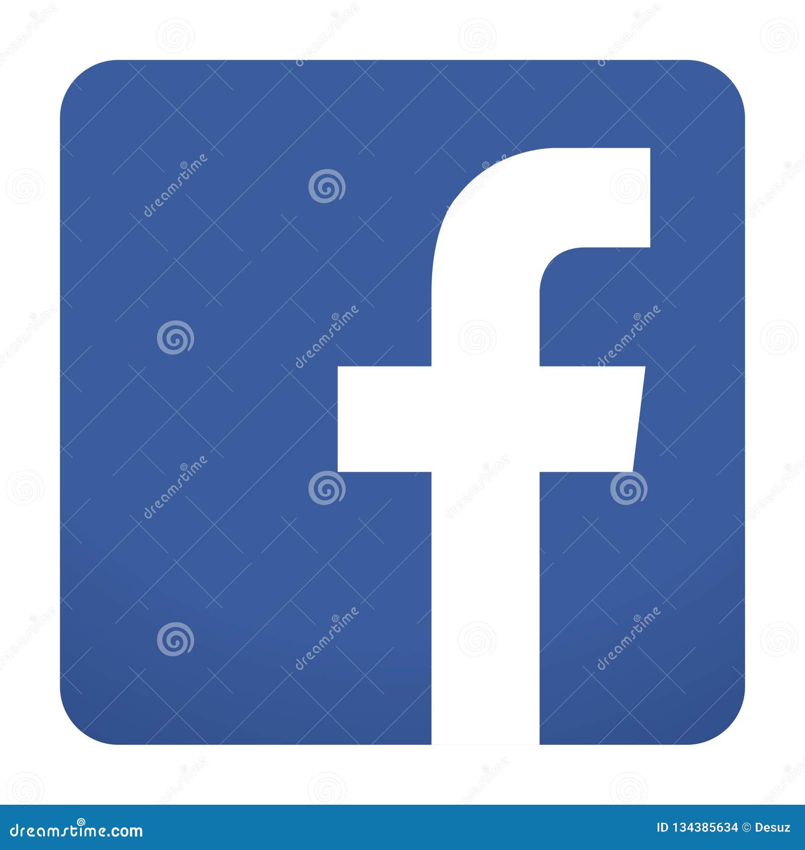 Vector Del Icono De Facebook Imagen de archivo editorial - Ilustración ...