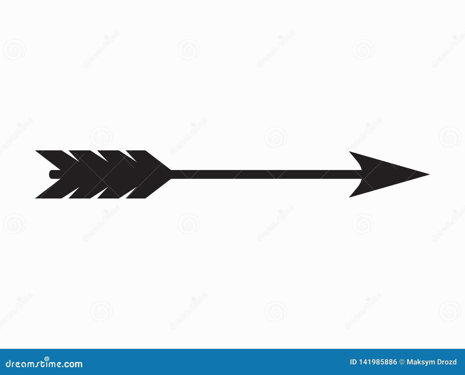 Vector Del Icono De La Flecha Ilustración Del Vector Ilustración De