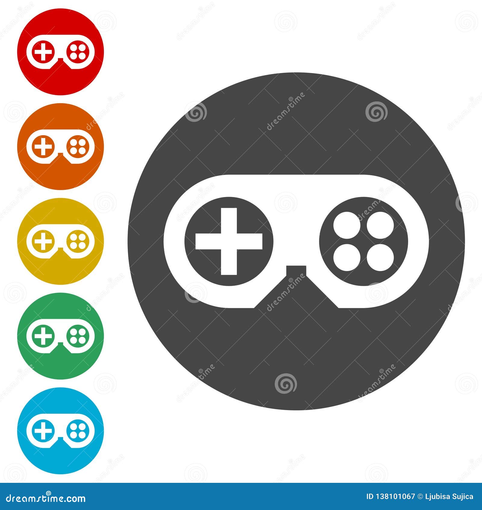 Vector Del Icono De La Palanca De Mando Ilustración del Vector ...