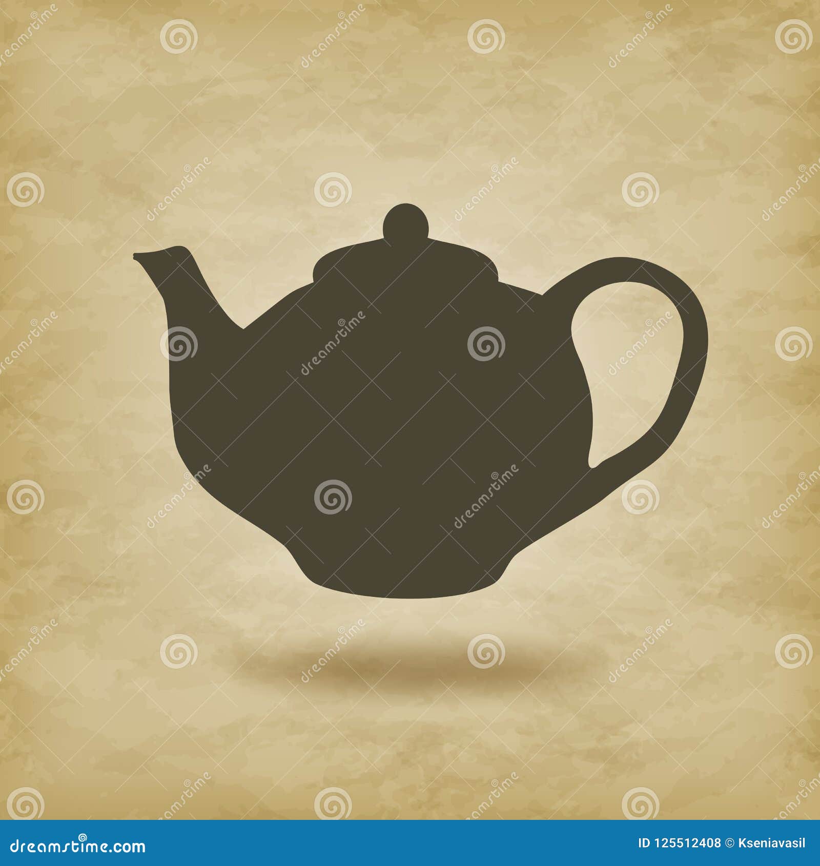 Vector Del Icono De La Tetera Ilustración del Vector - Ilustración de ...