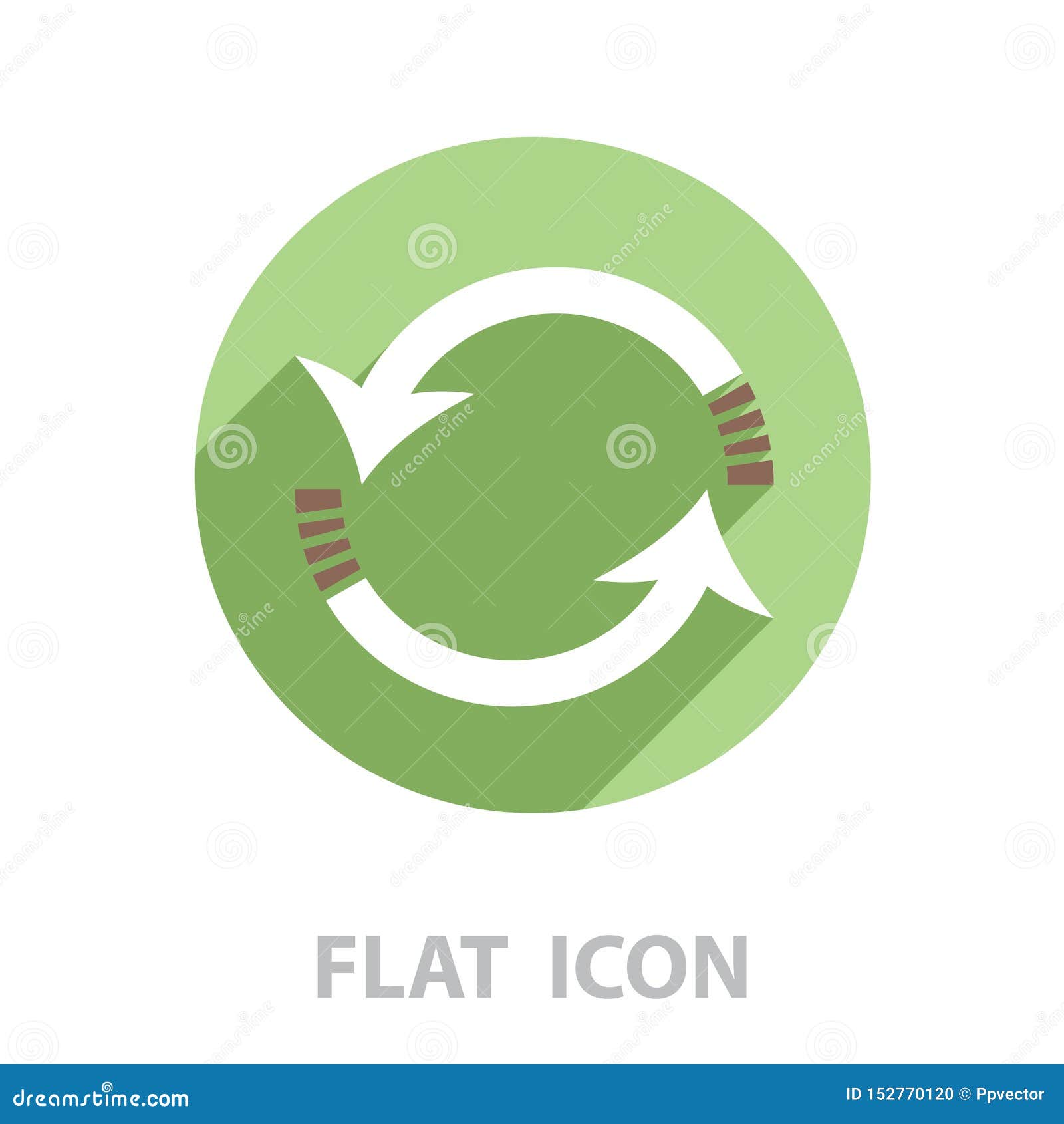 Vector Del Icono De Las Flechas De La Rotaci?n Stock de ilustración ...