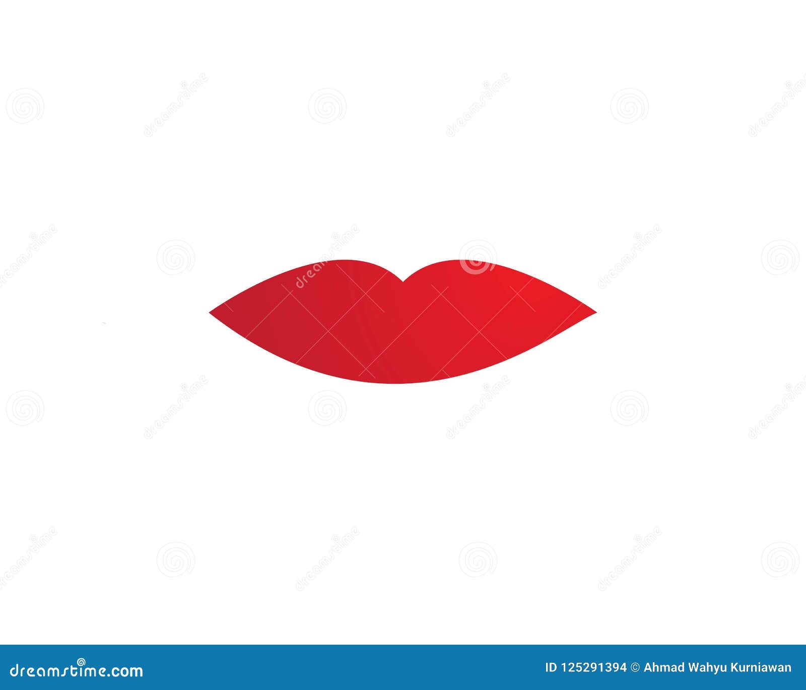 Vector Del Icono De Los Labios Ilustración del Vector - Ilustración de ...