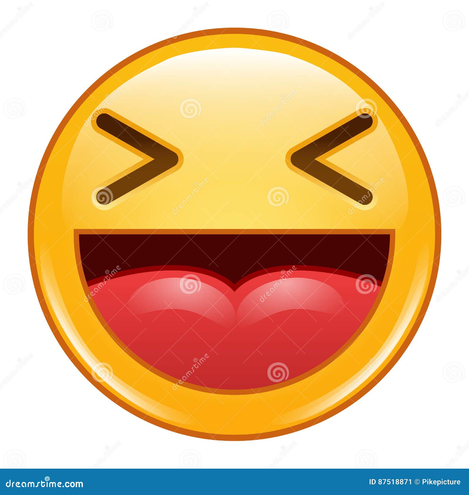 Vector Del Icono Del Emoticon De Emoji Smiley, Emoticons De Risa ...