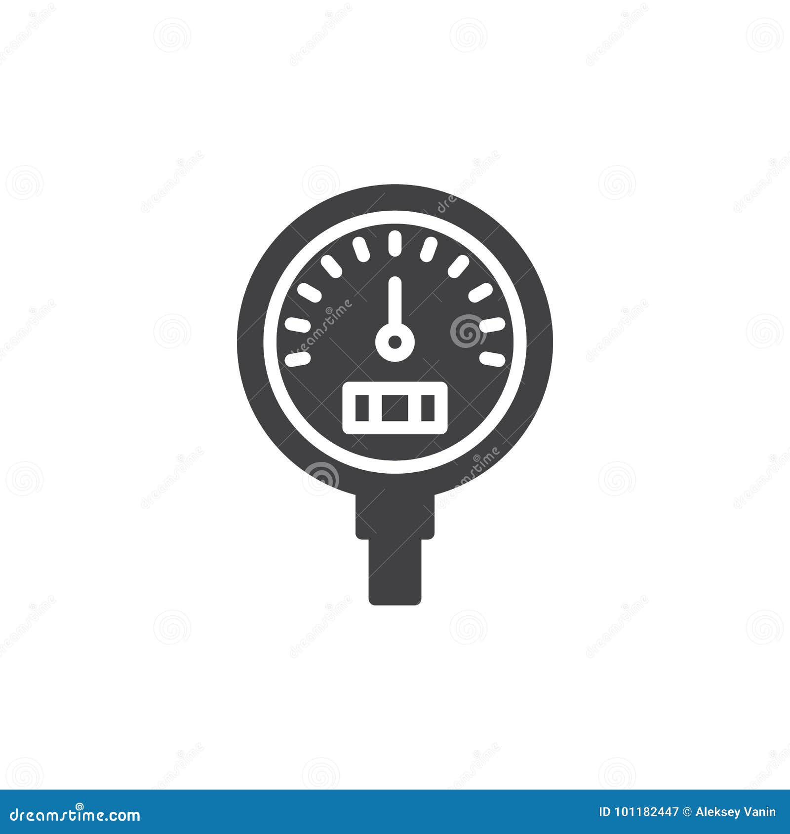 Vector Del Icono Del Indicador Ilustración del Vector - Ilustración de ...