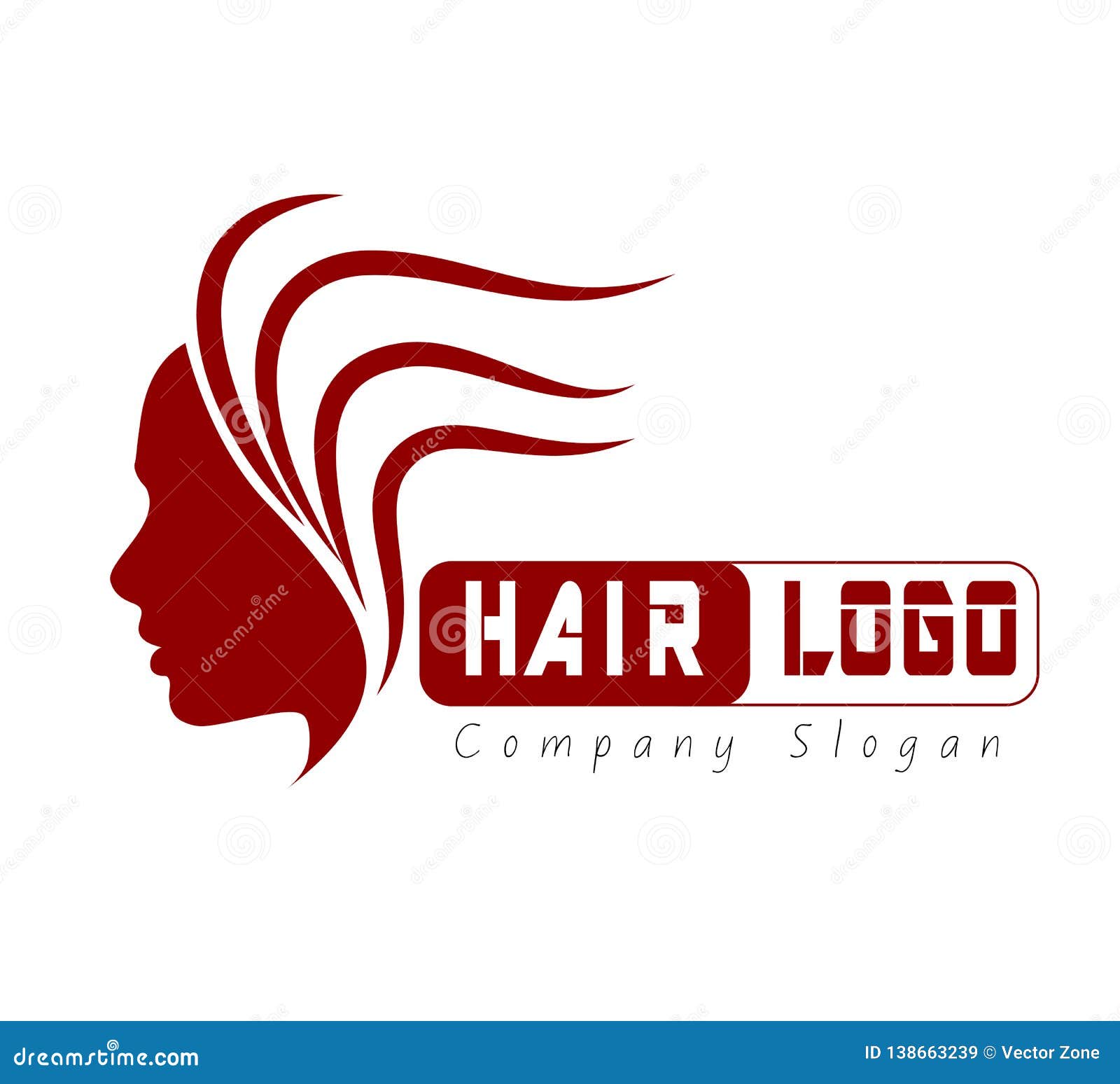 Vector del icono del pelo ilustración del vector. Ilustración de ...