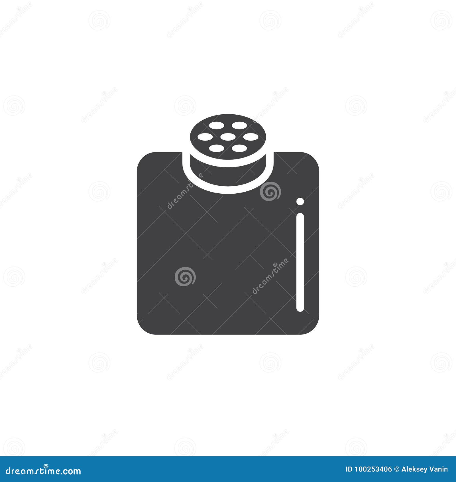 Vector del icono del polvo ilustración del vector. Ilustración de ...