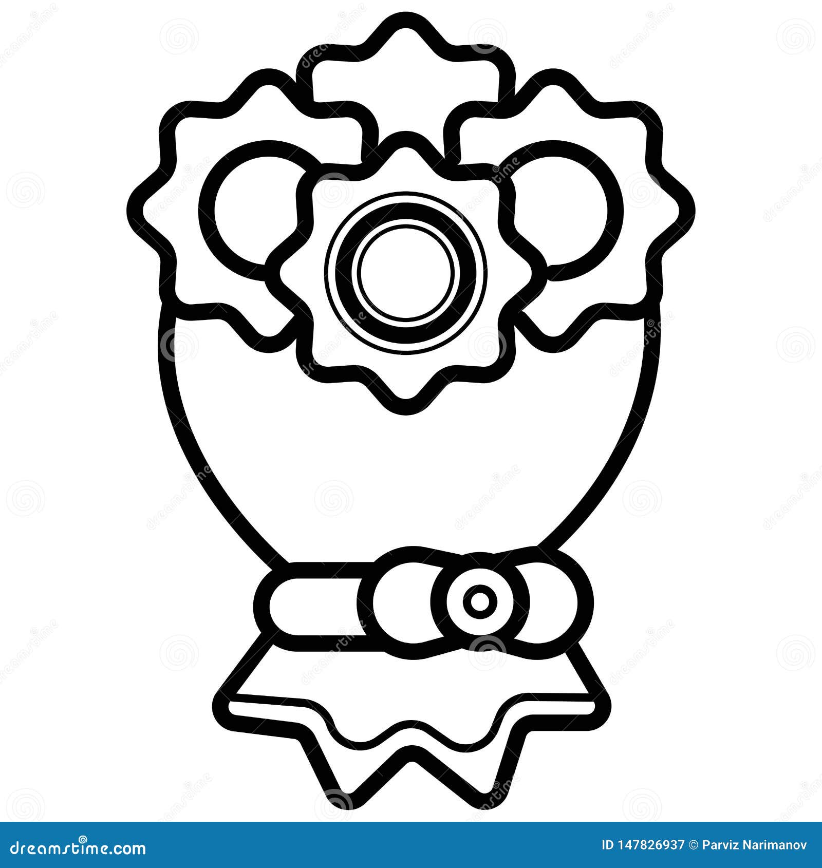 Vector del icono del ramo stock de ilustración. Ilustración de ...