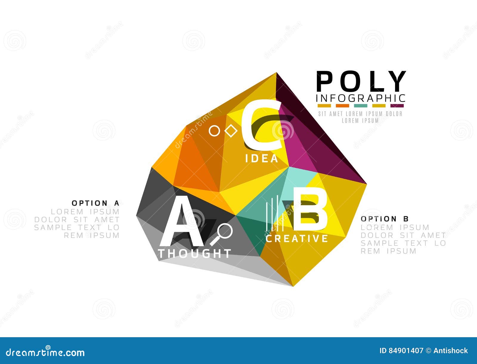 Vector Del Infographics De ABC Ilustración del Vector - Ilustración de ...