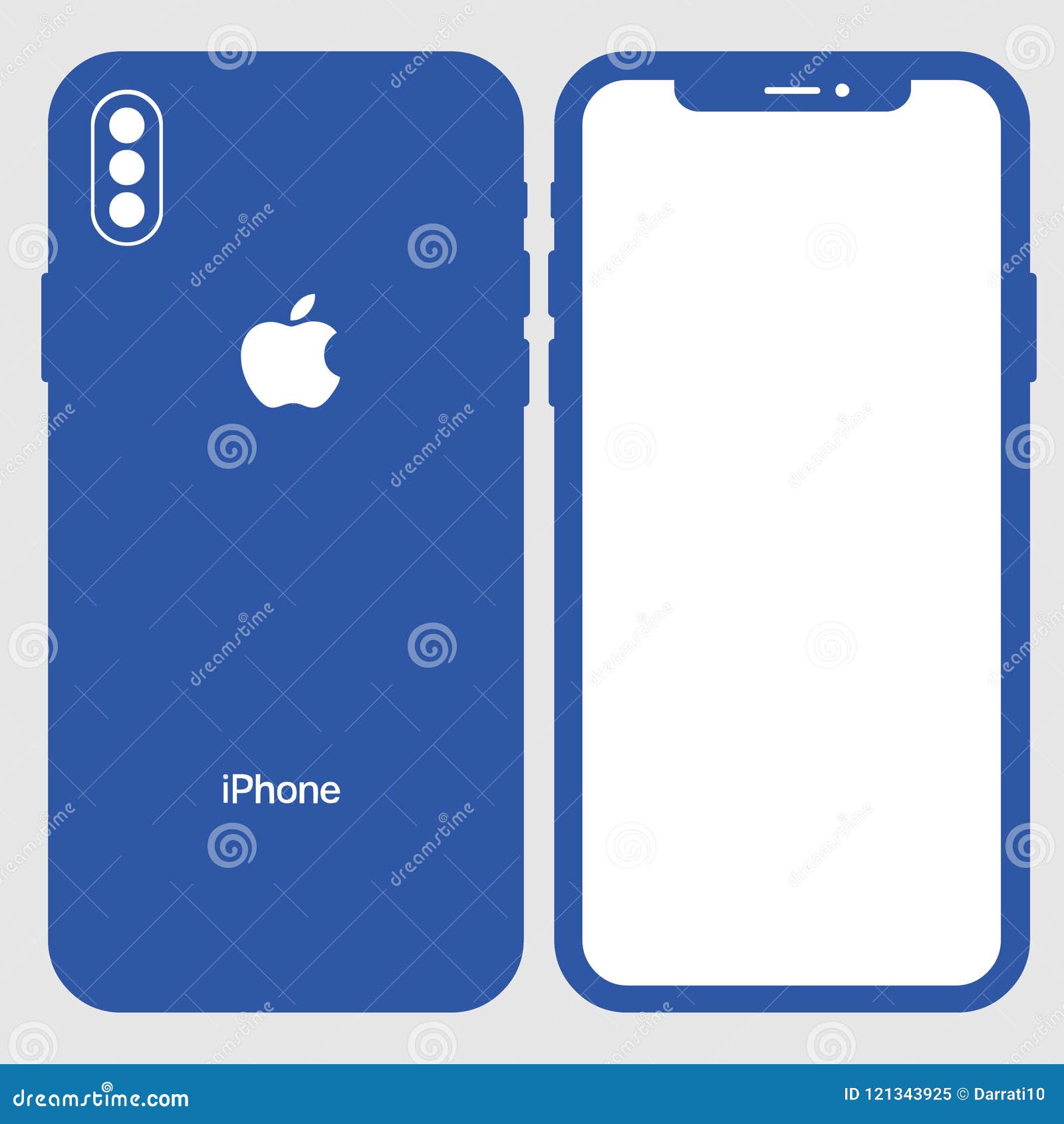 Vector Del Iphone 8 De La Transferencia Directa Imagen editorial ...