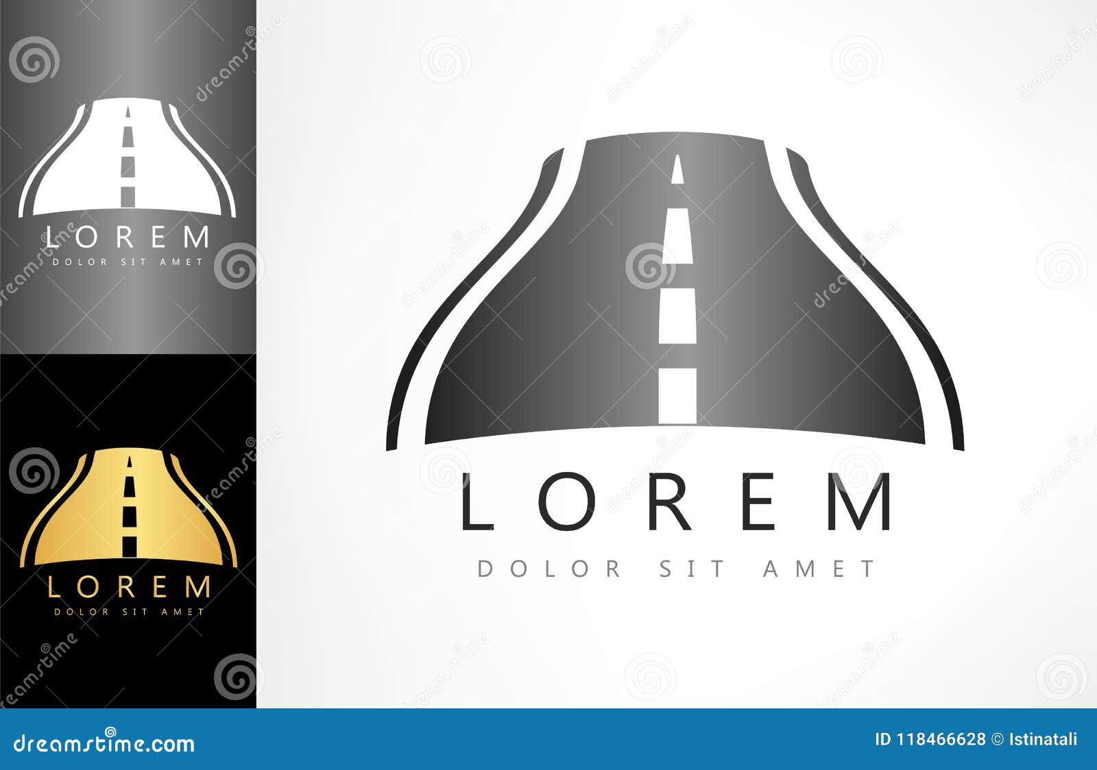 Vector Del Logotipo Del Camino Ilustración del Vector - Ilustración de ...