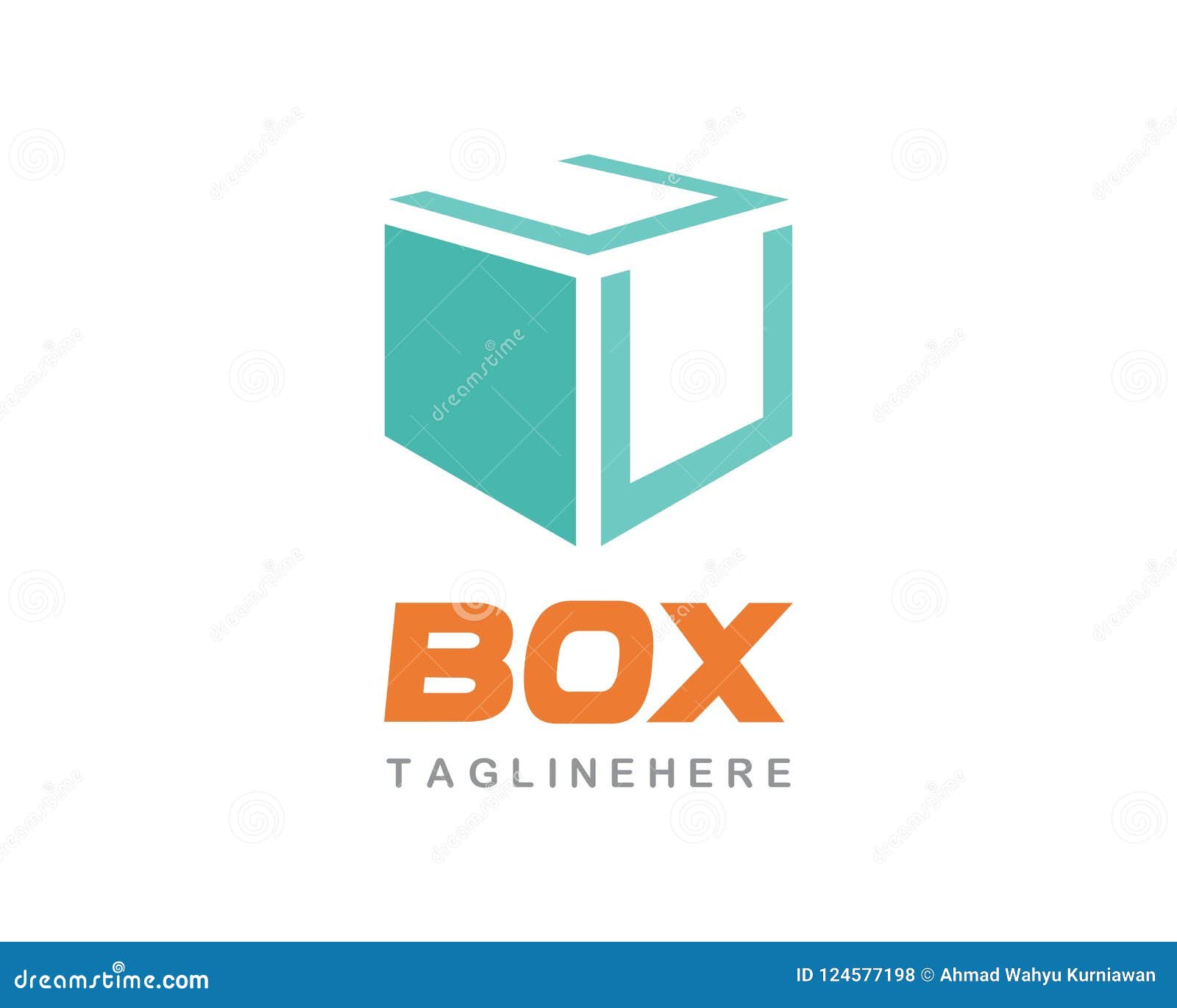Vector Del Logotipo De La Caja Ilustración del Vector - Ilustración de ...