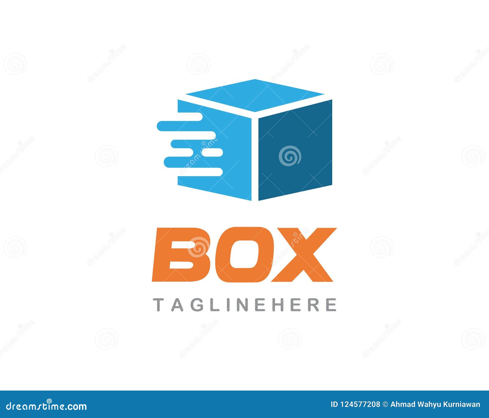 Vector Del Logotipo De La Caja Ilustración del Vector - Ilustración de ...