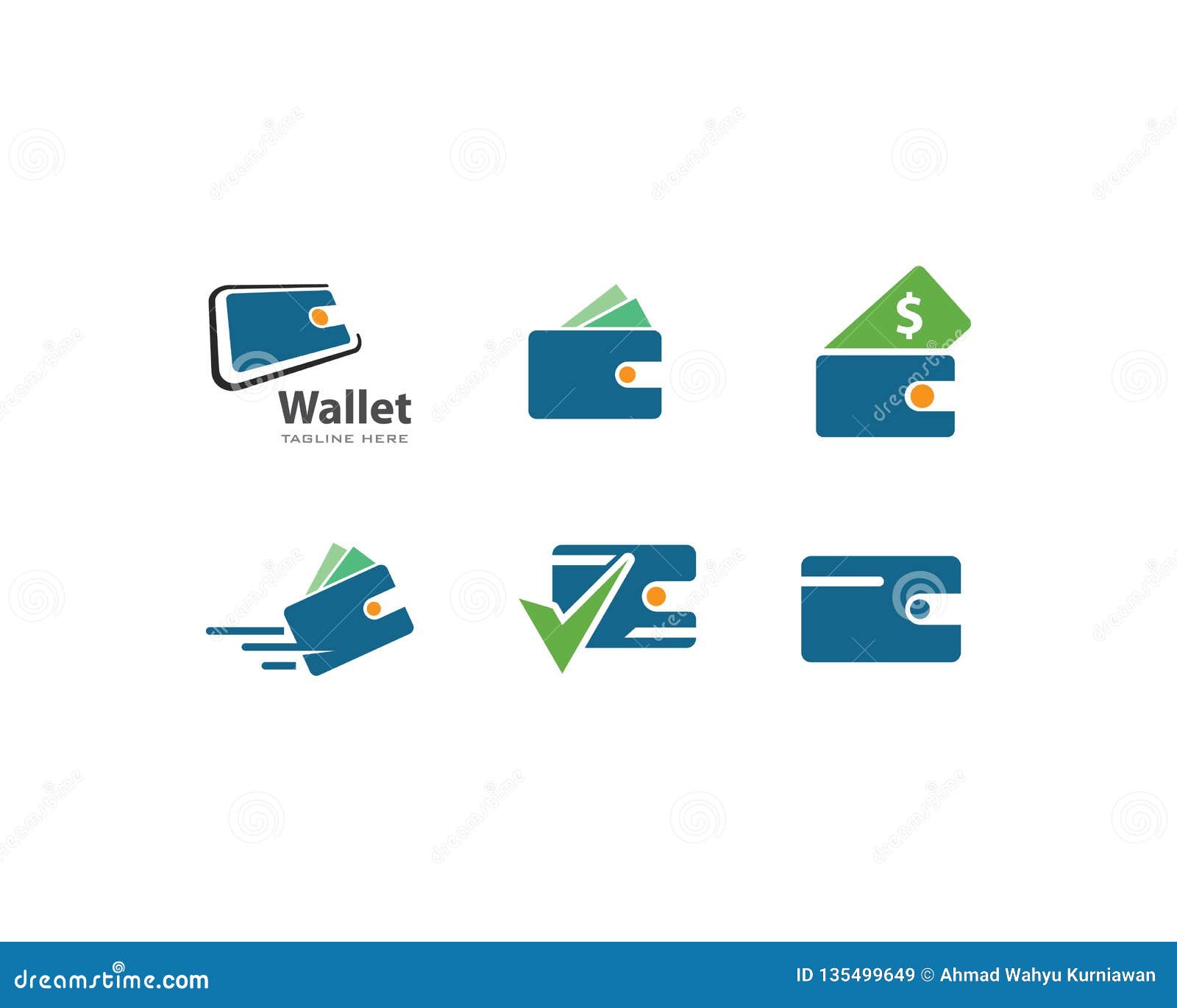 Vector Del Logotipo De La Cartera Ilustración del Vector - Ilustración ...