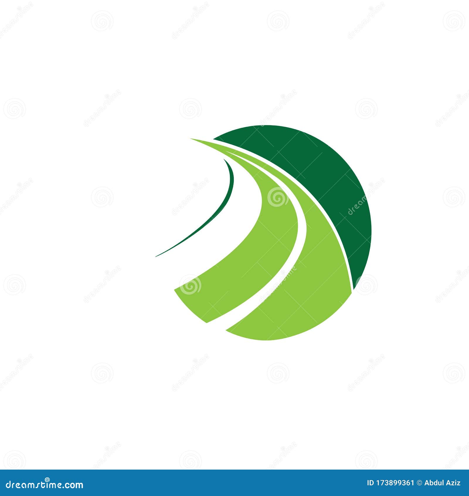 Vector Del Logotipo De La Forma De Ruta Ilustración del Vector ...