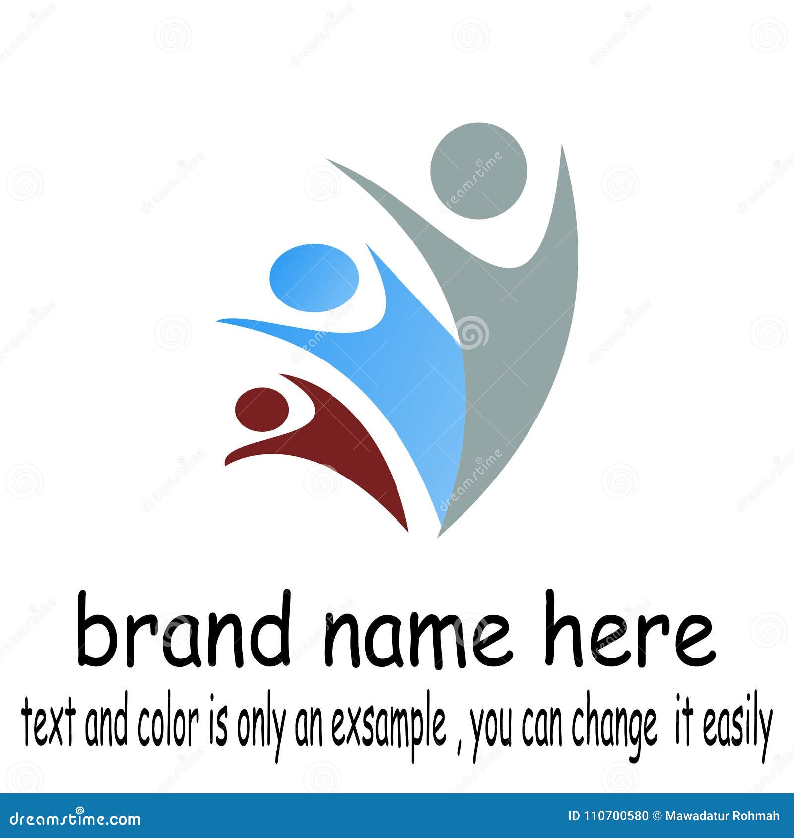 Vector Del Logotipo De La Gente Ilustración del Vector - Ilustración de ...