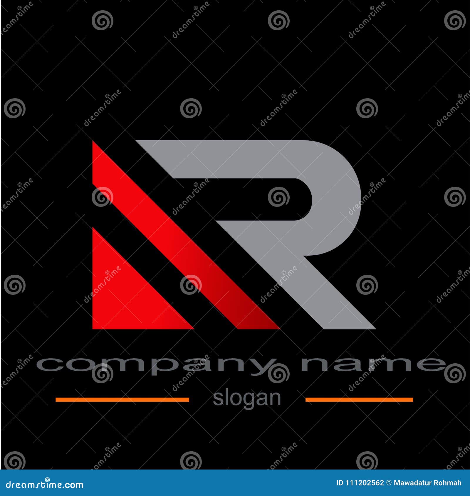 Vector Del Logotipo De La Letra R Ilustración del Vector - Ilustración ...