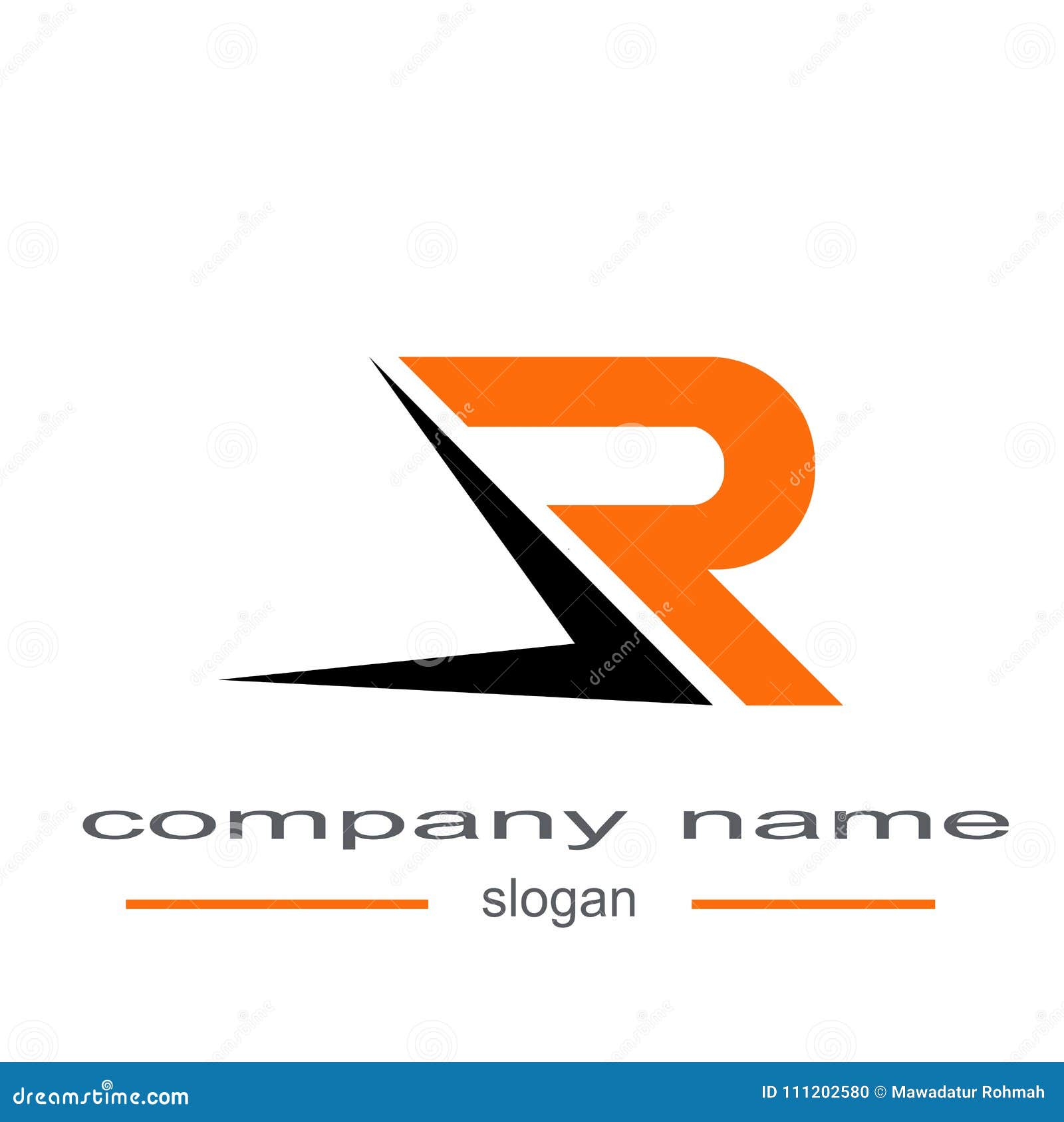 Vector Del Logotipo De La Letra R Ilustración del Vector - Ilustración ...