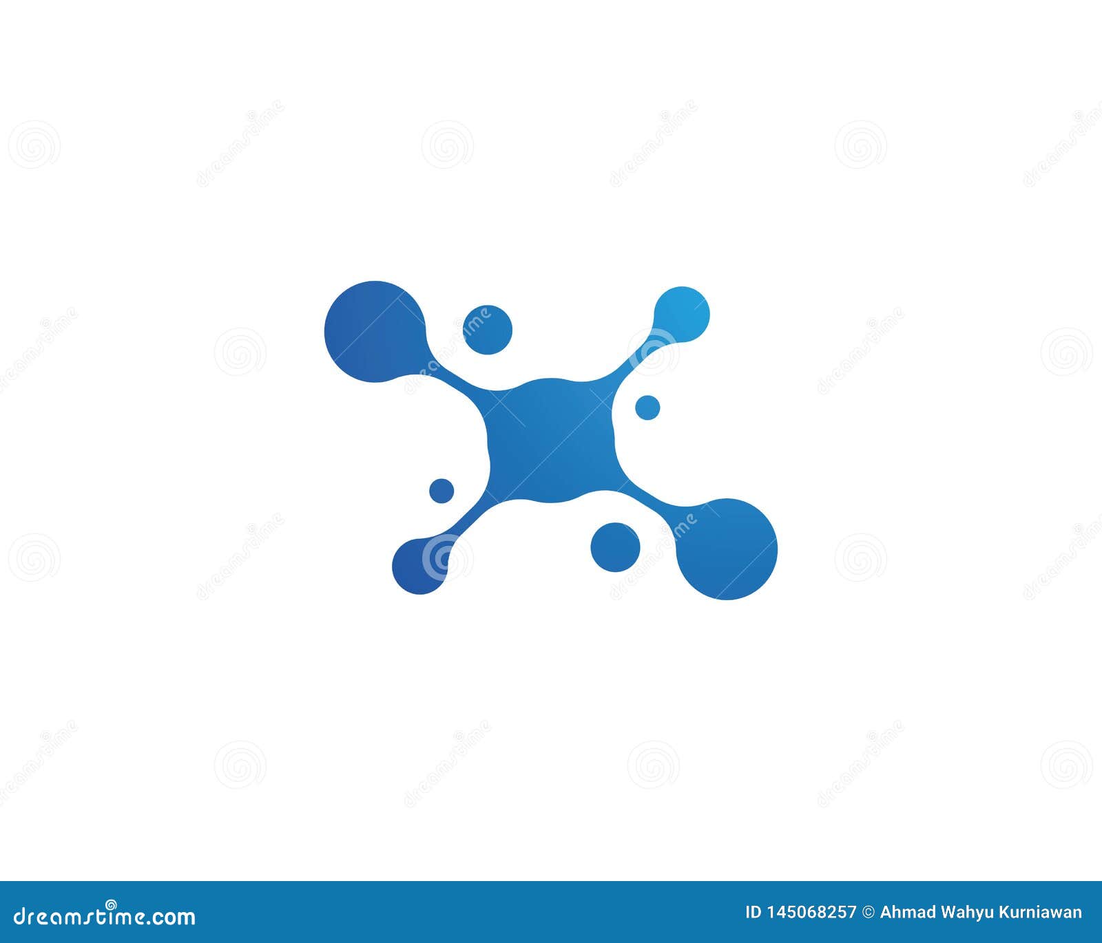 Vector Del Logotipo De La Mol?cula Ilustración del Vector - Ilustración de compuesto, conecte ...