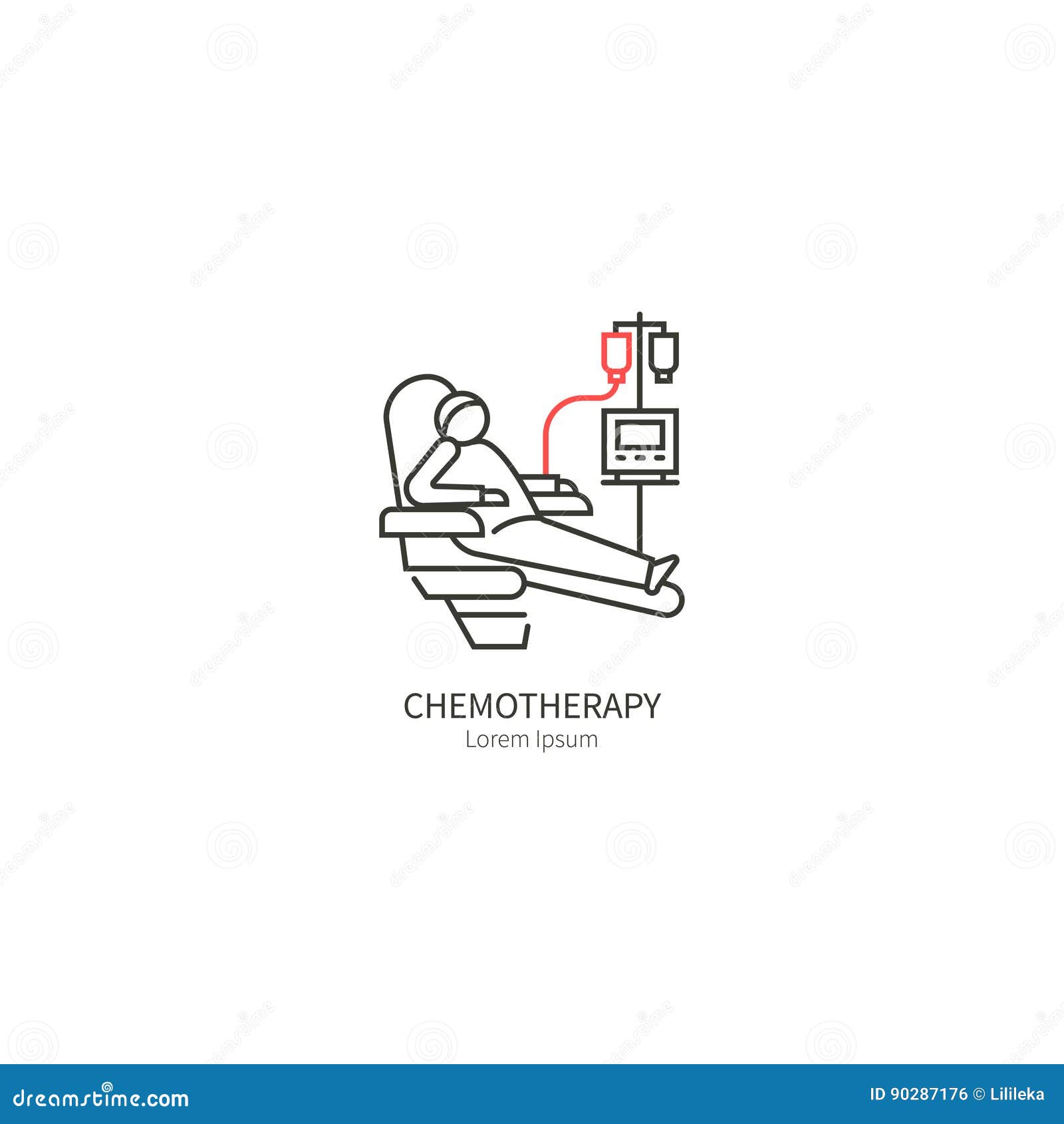 Vector Del Logotipo De La Quimioterapia Ilustración del Vector ...