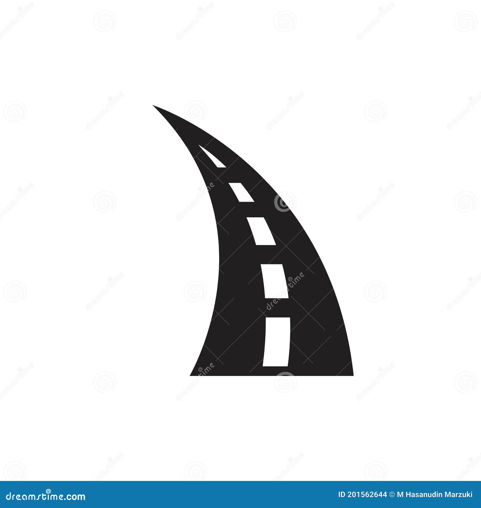 Vector Del Logotipo De La Vía Ilustración del Vector - Ilustración de ...