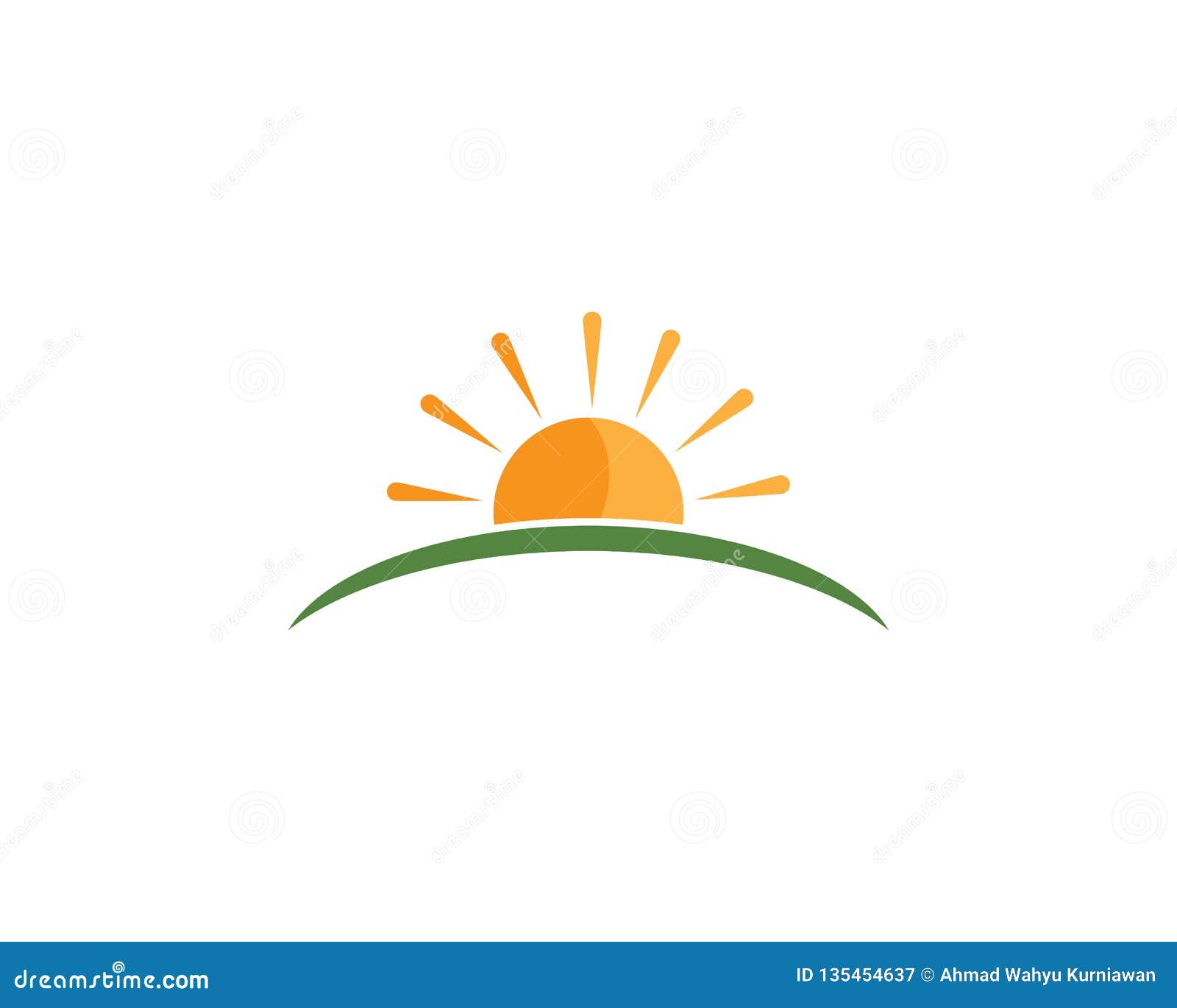 Vector del logotipo de Sun ilustración del vector. Ilustración de ...