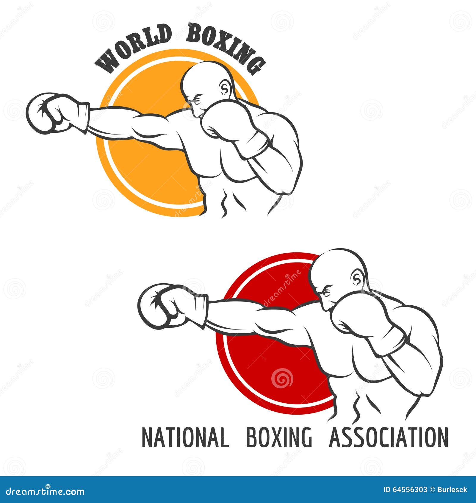 Vector Del Logotipo Del Boxeo Ilustración del Vector - Ilustración de ...